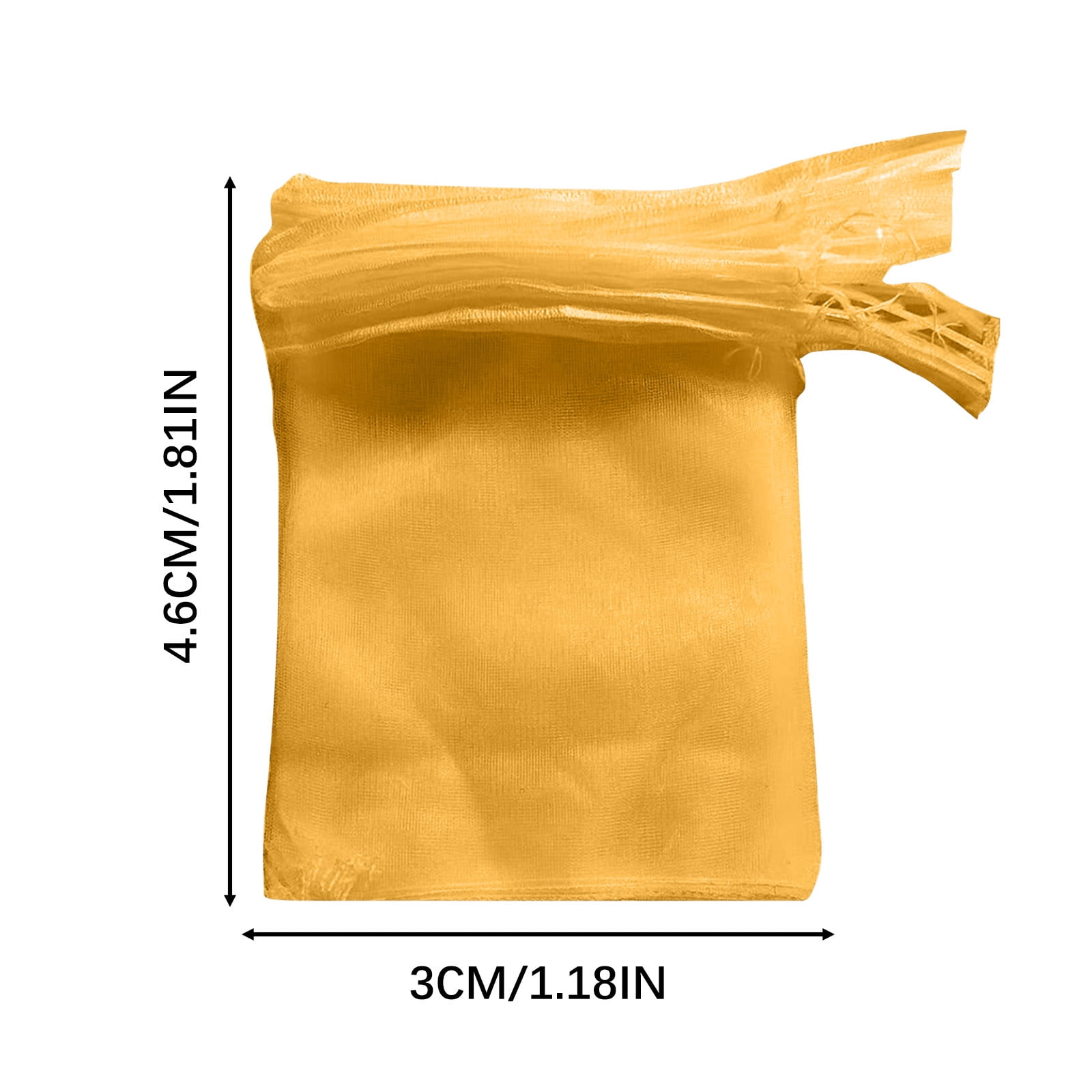 GERsome 25 Pcs Netting Bags, Garden Plant Fruit Protect Drawstring Net ...