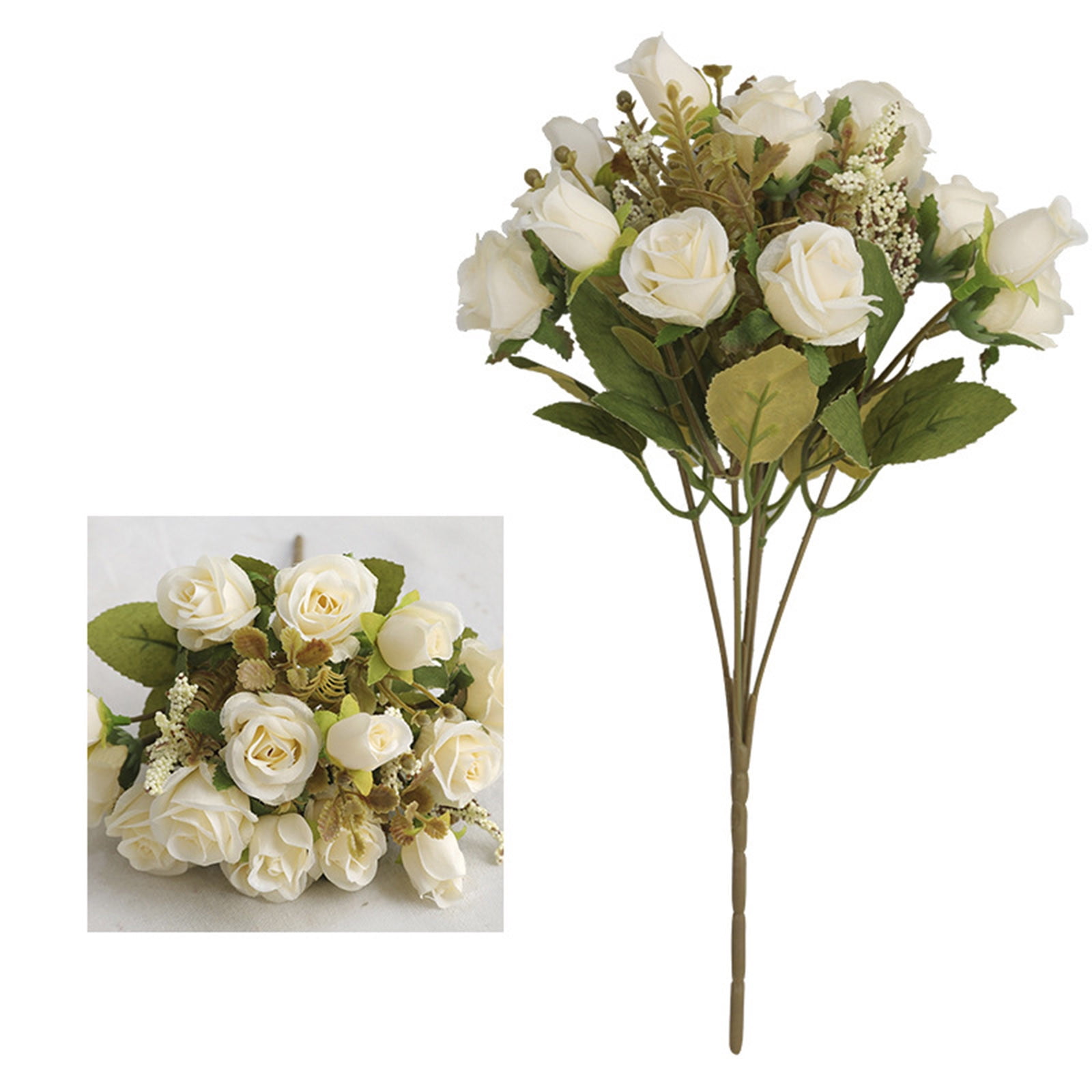GERsome Artificial Flower Balls Wedding Centerpieces Rose Flowers Decor ...
