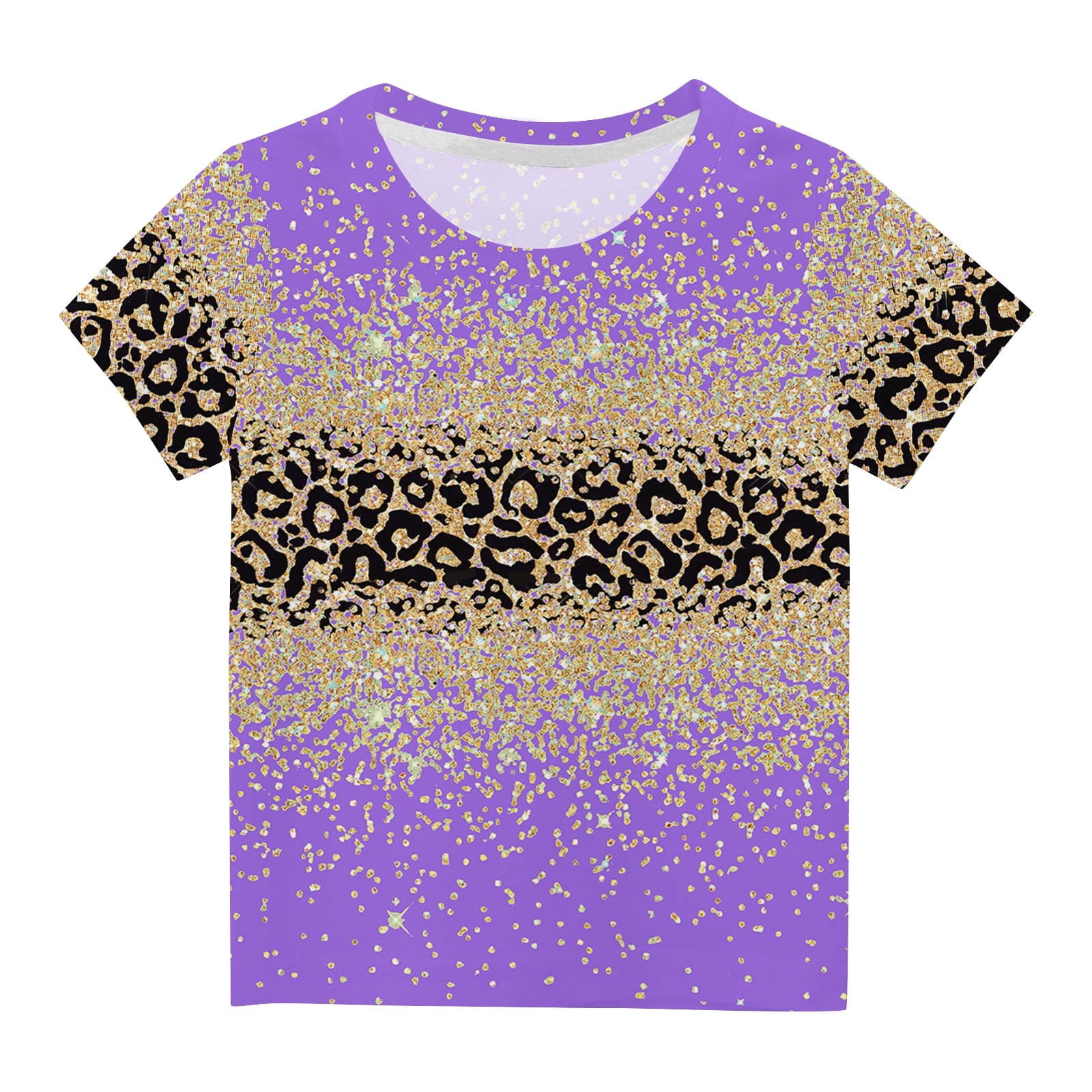 GERsome Boys Color Block Shirts Girls Graphic T-Shirts for Kids Unisex ...