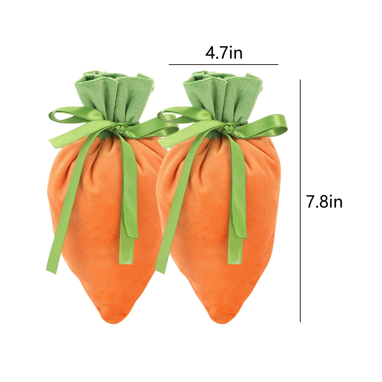 GERsome Easter Egg Carrot Party Favor Bags, Candy Bags Gift Wrap Bags ...