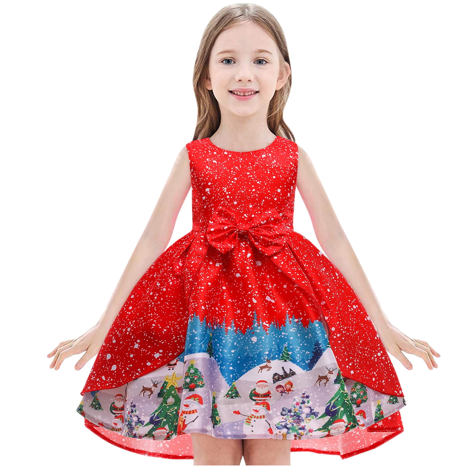 GERsome Girl Flower Dress Princess Pageant Birthday Party Wedding ...