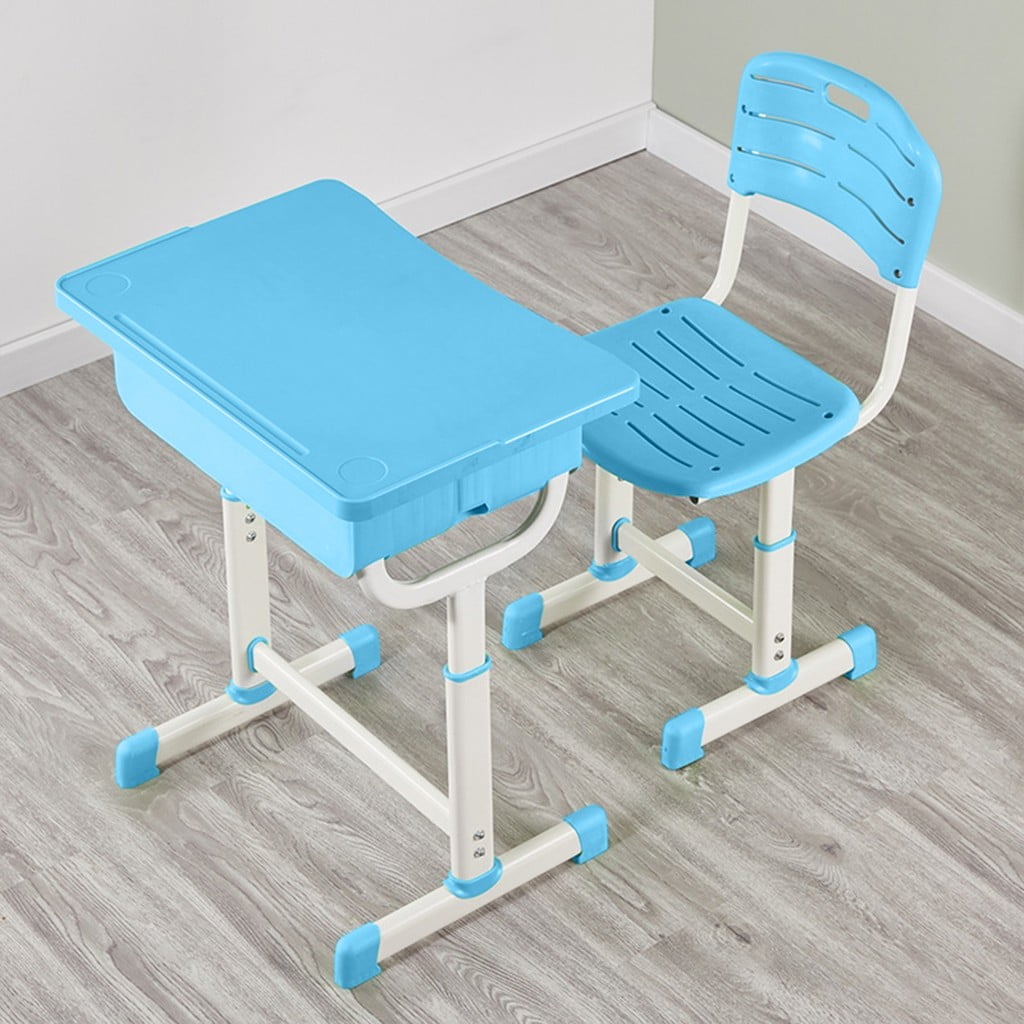 GERsome Kids Desk and Chair Set, Child's School Study Writing Tables ...