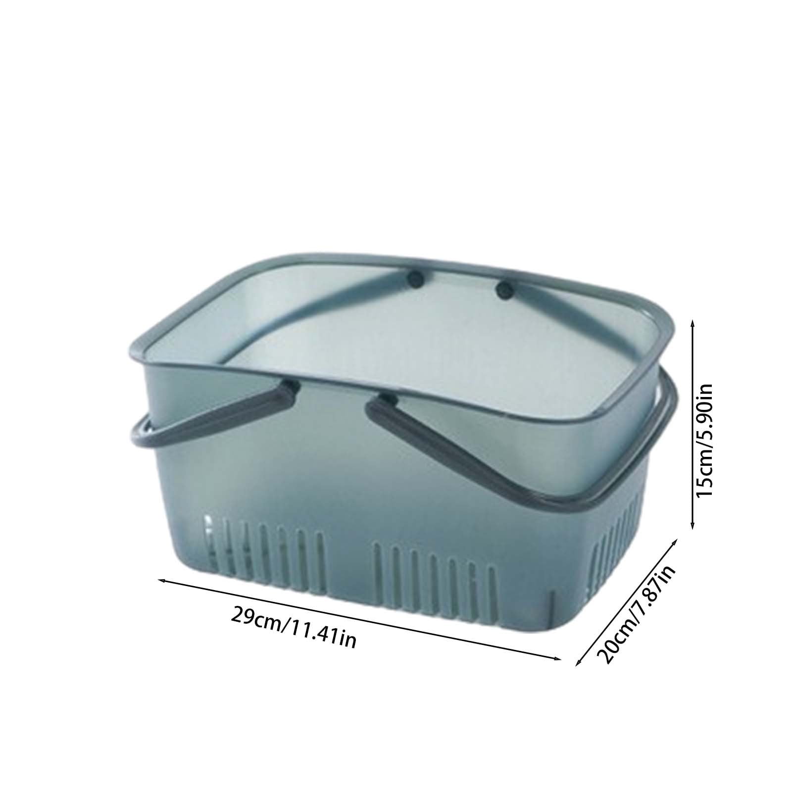 GERsome Laundry Basket Plastic Hold Hamper with Comfort Carry Handles ...