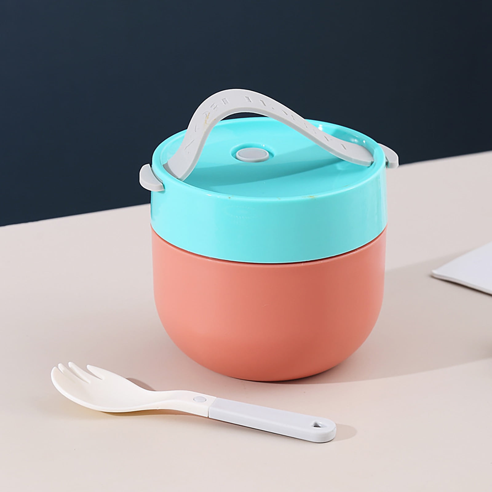 GERsome Portable Soup Cup With Lid Soup Mug Soup Bowl Soup Container ...