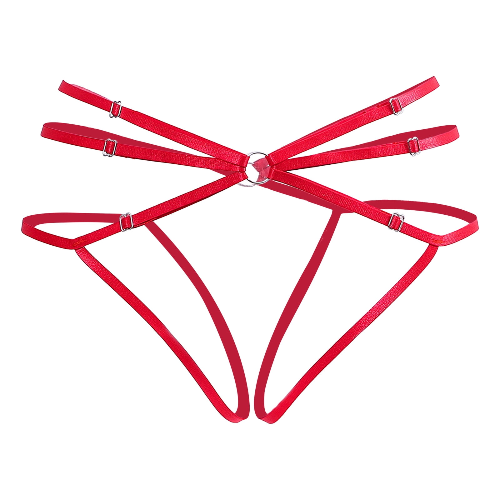 Gersome Sexy Panties For Women Panties Hollow Bandage Seamless Solid