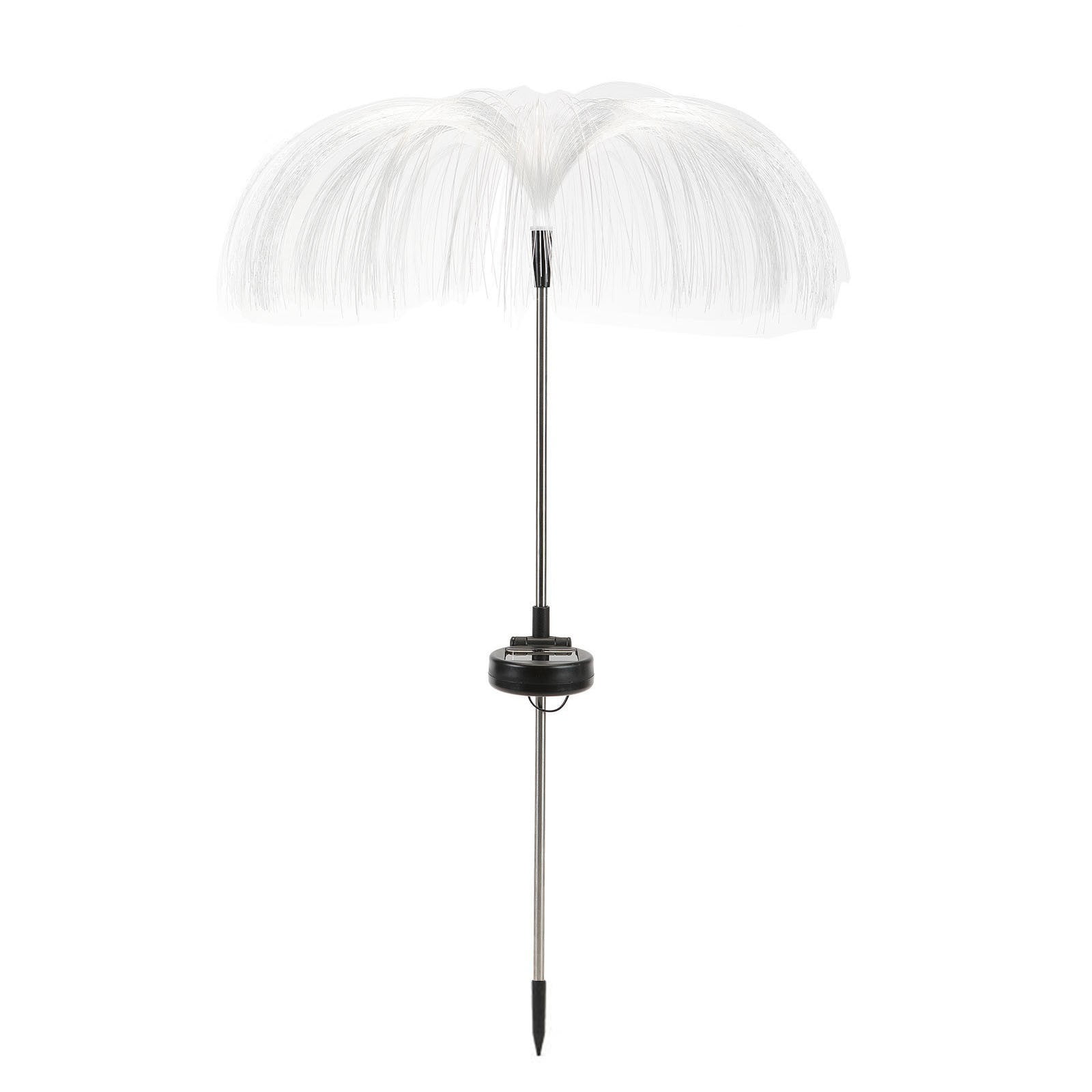 GERsome Solar Fiber Optic Jellyfish Lights, Star Firework Meteor Shower ...