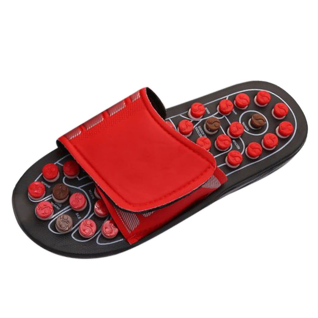 GERsome Spring Acupuncture Massage Slippers Deep Tissue Foot Massager ...