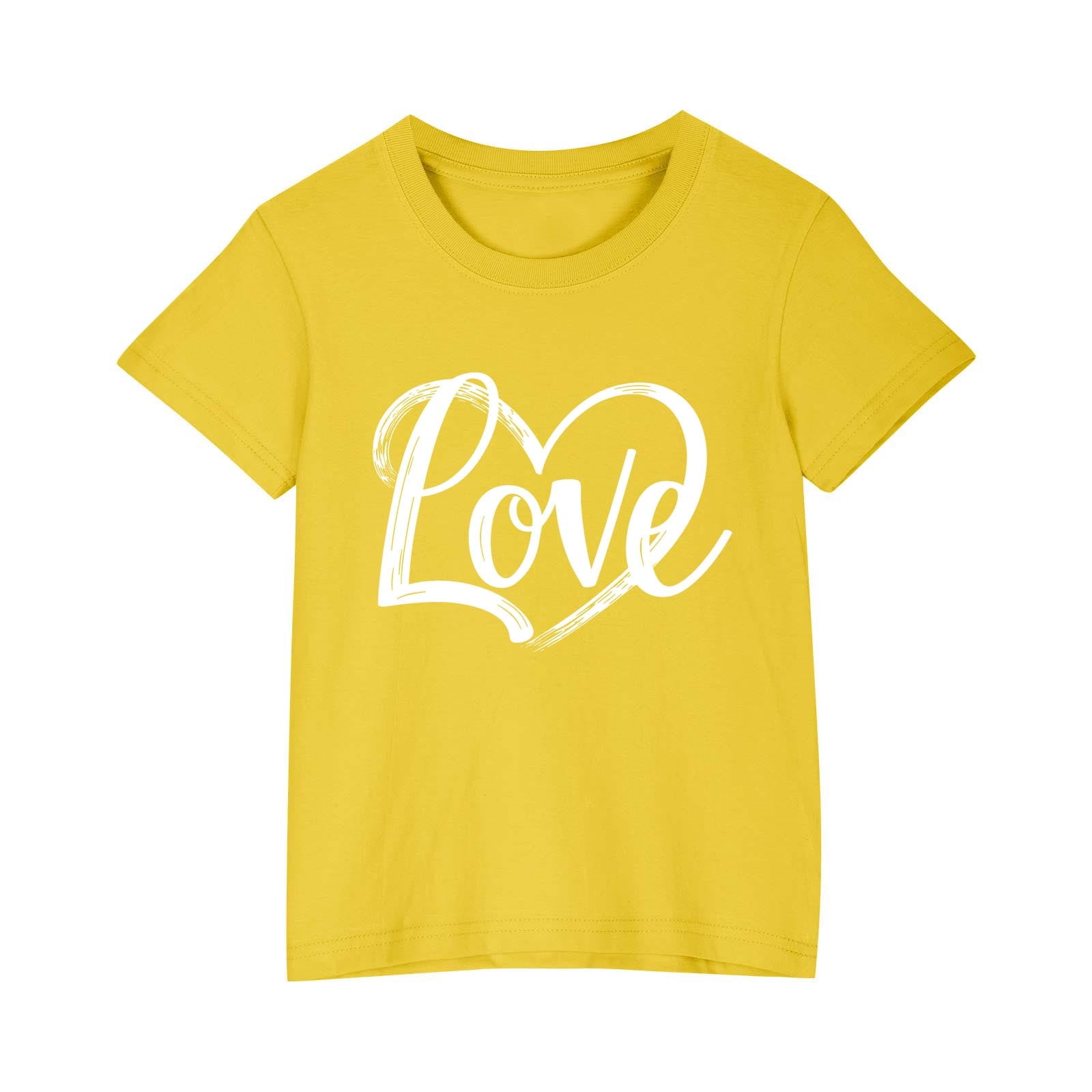 GERsome Toddler Boys Short Sleeve Shirt Unisex Kids Crewneck Soft ...