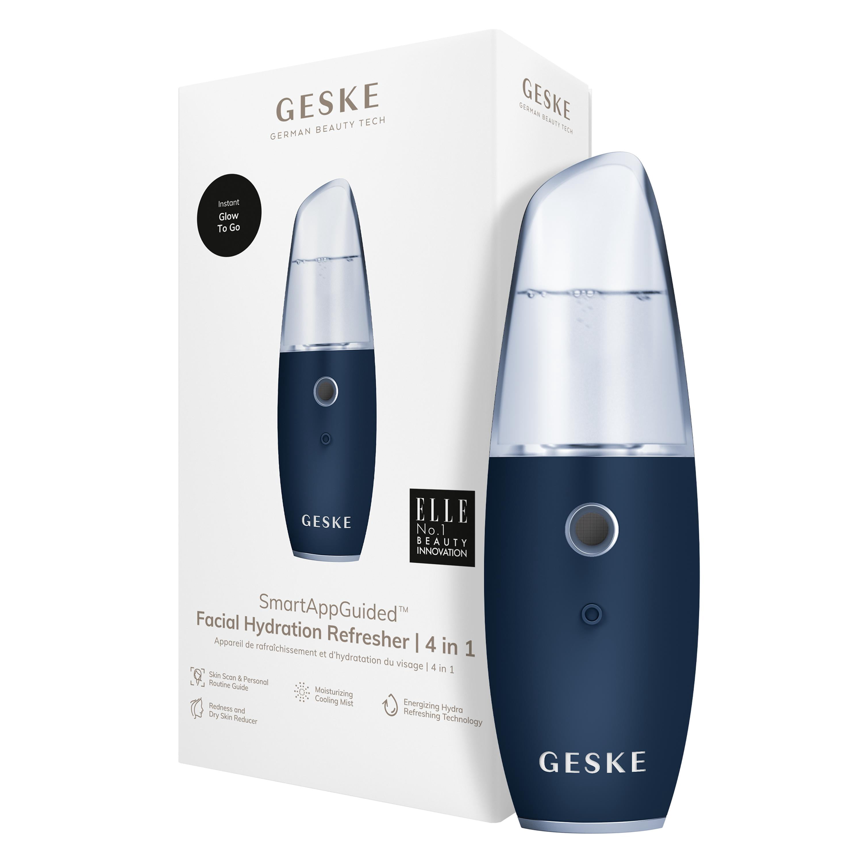 GESKE SmartAppGuided™ Facial Hydration Refresher | 4 in 1 | Water ...