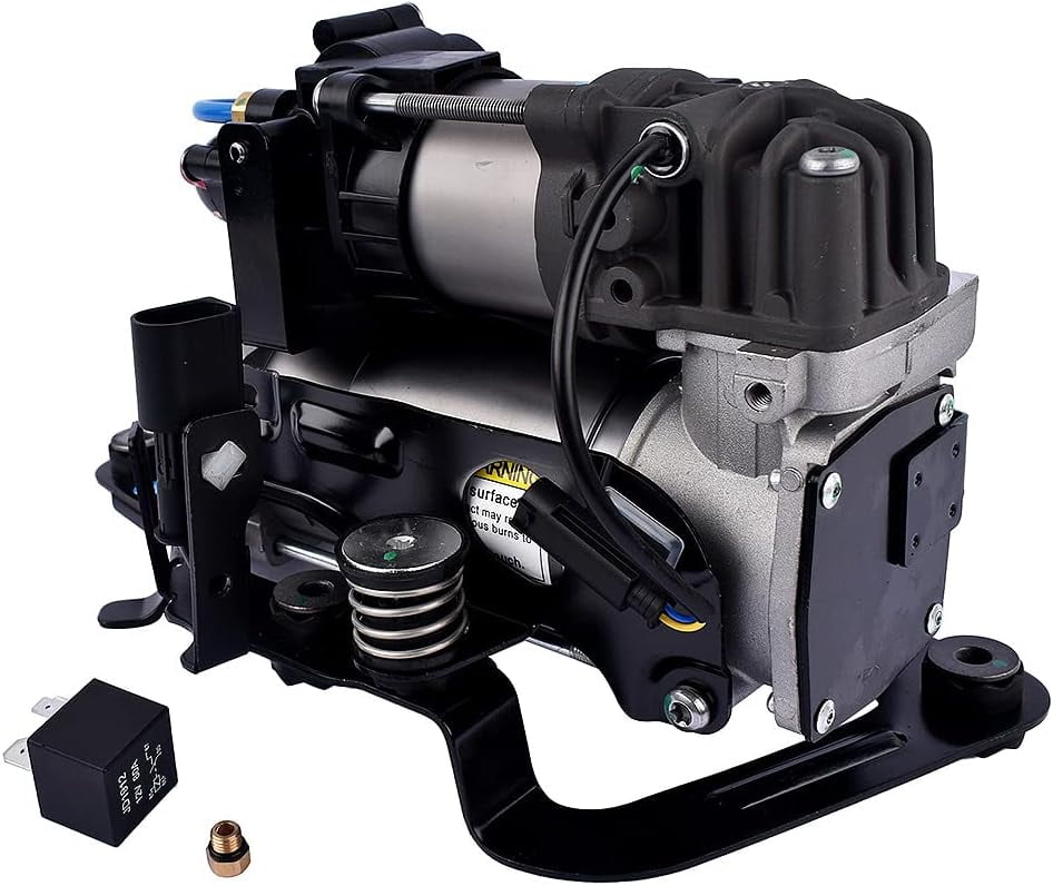 GESUPEI Air Suspension Compressor Pump with Bracket & Valve Block For ...