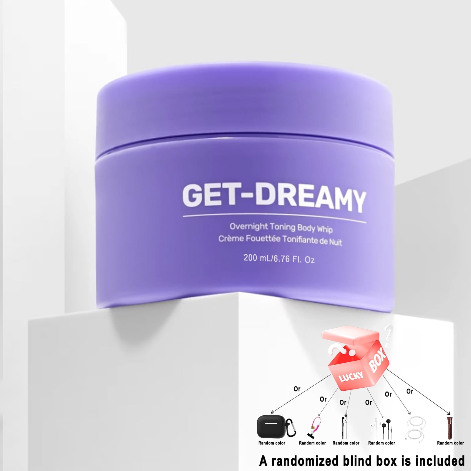 GET-DREAMY Overnight Firming Cream 200ML – Targets Loose Skin and ...