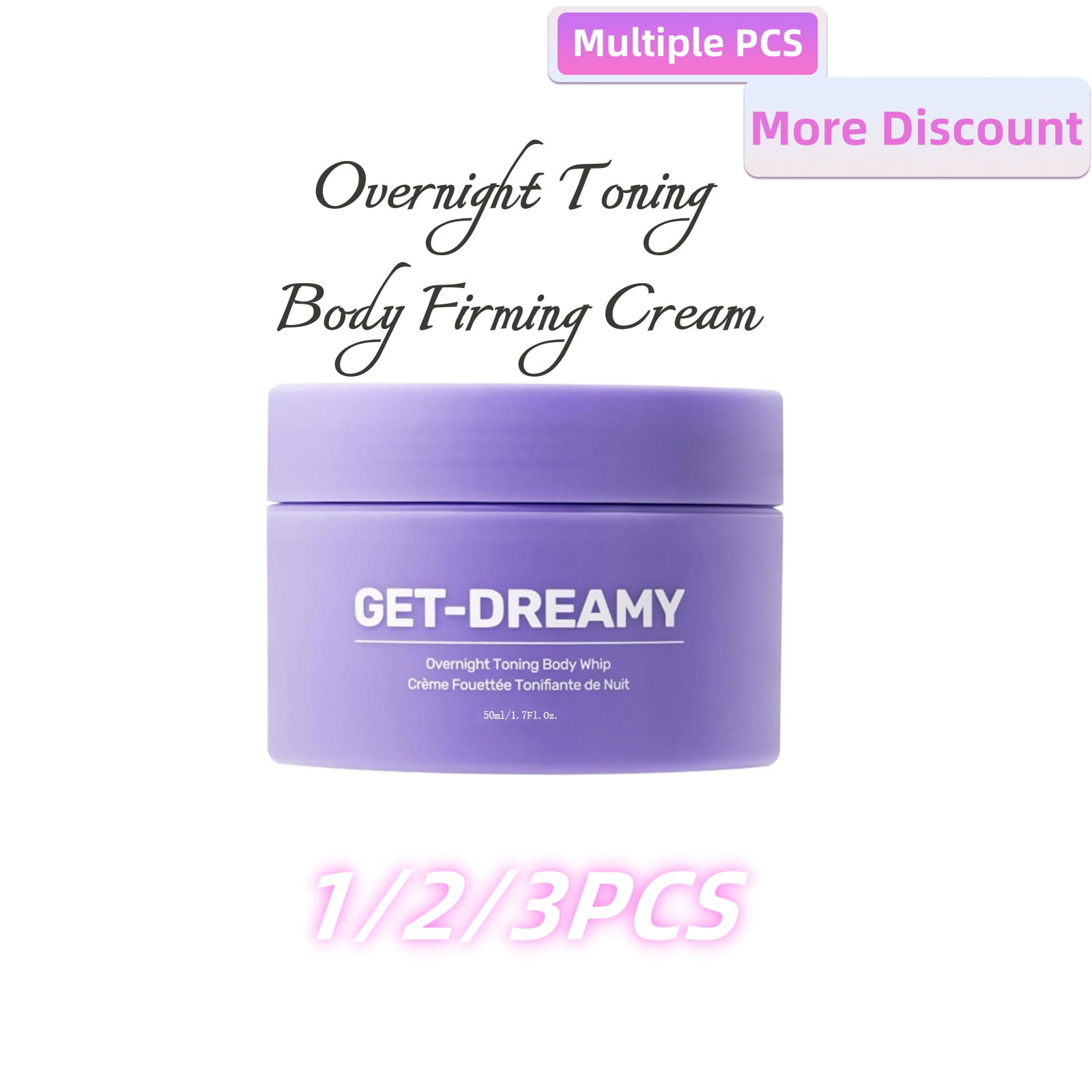 GET-DREAMY Overnight Toning Whip - Body Firming Whip That Works While ...
