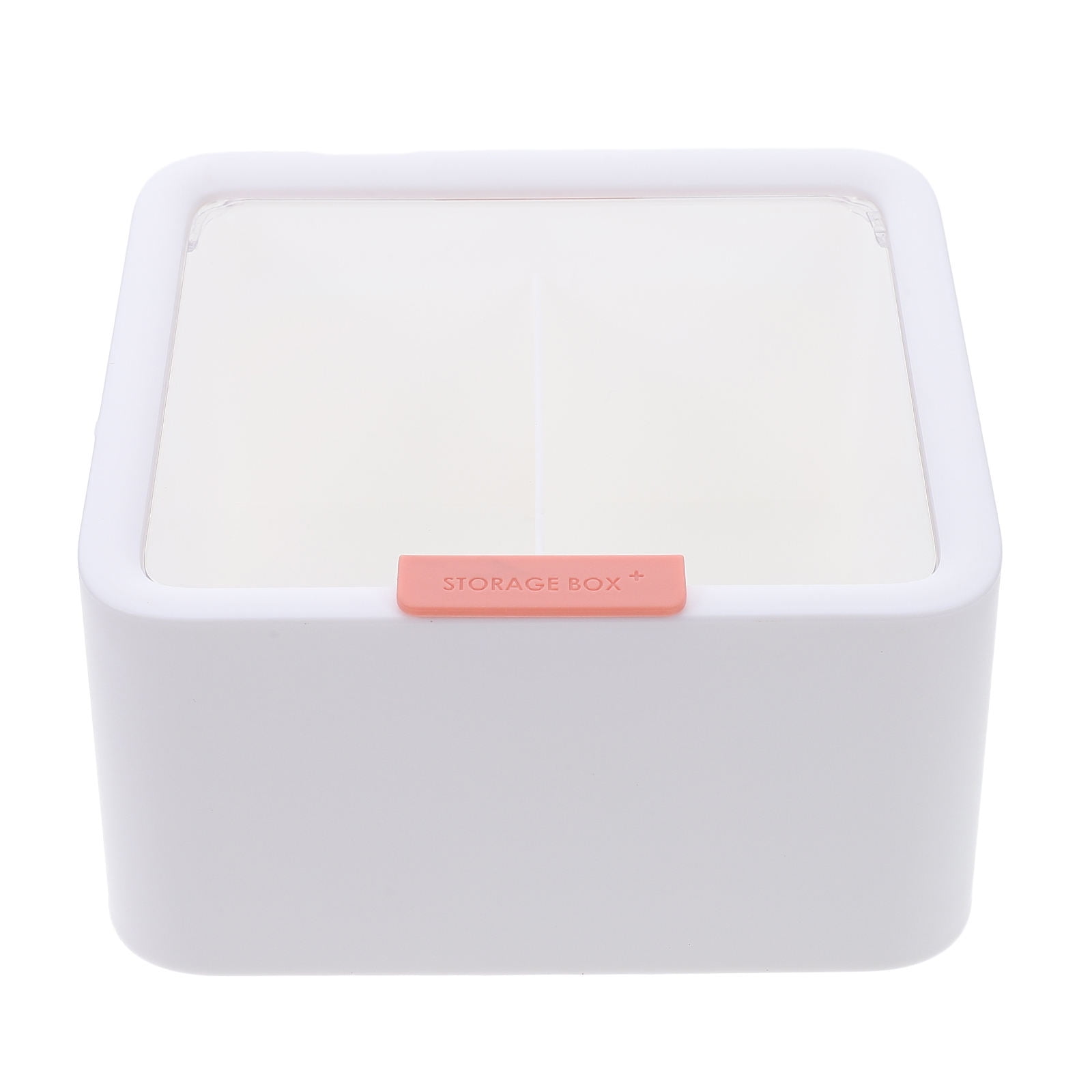 GETAJGHSD 1 Pc Transparent Cotton Swab Box for Bathroom Vanity Desk ...