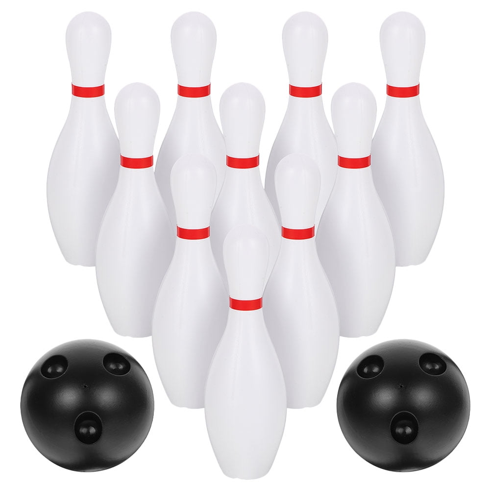 GETAJGHSD 1 Set Bowling Toy Set Assorted Color Plastic Indoor And ...