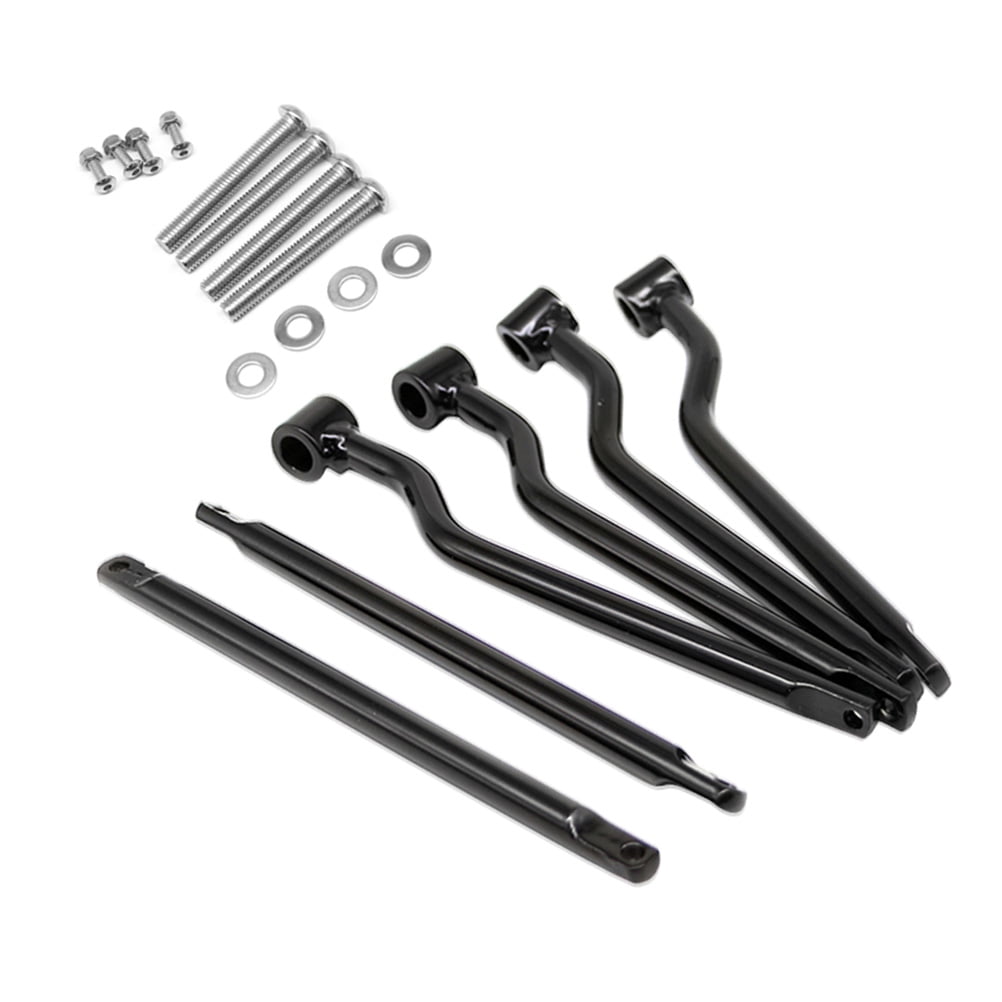 GETAJGHSD 1 Set Easy Install Iron Motorcycle Bracket for Saddle Bags ...