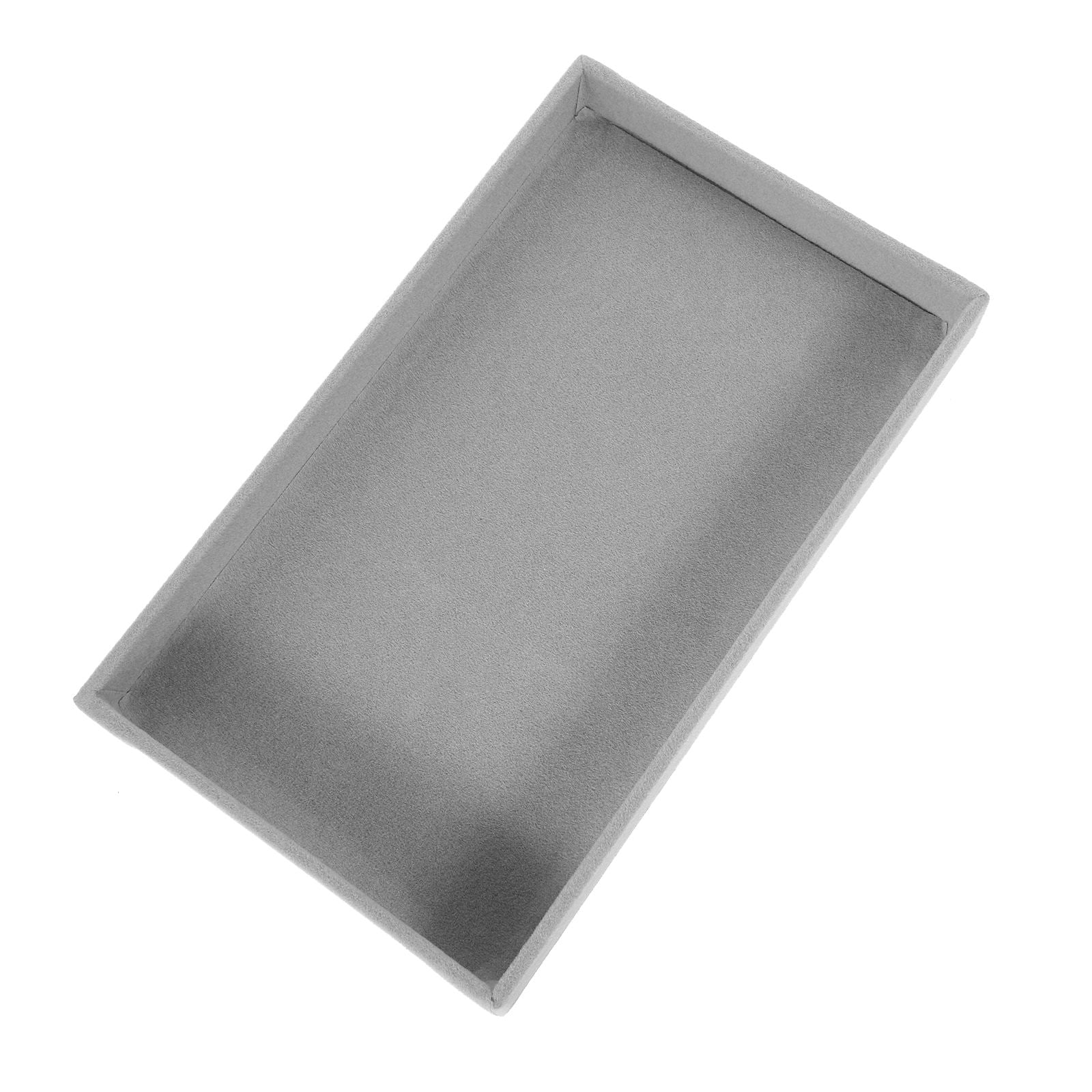 GETAJGHSD 1 Set Organizer Tray For Jewelry Drawer Inserts Light Grey ...