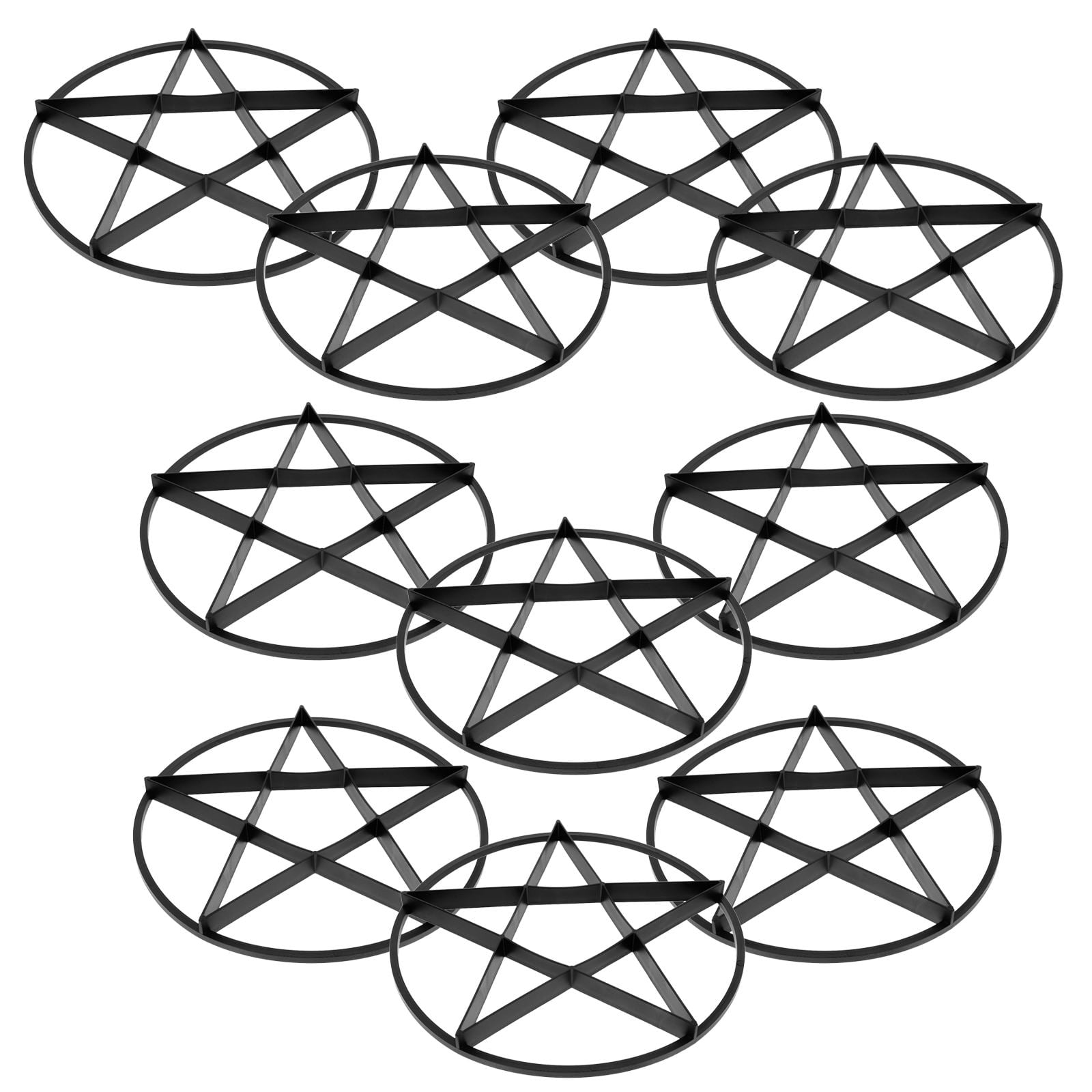 GETAJGHSD 10Pcs PP Pot Elevators for Plants with Ventilated Design 19 ...