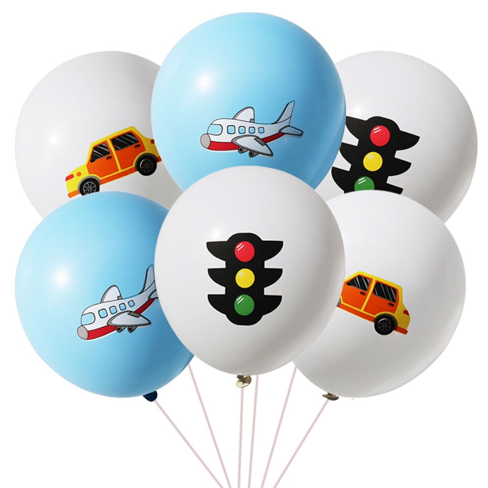 GETAJGHSD 12 Inches 30Pcs Traffic Light Shaped Latex Balloons Party ...