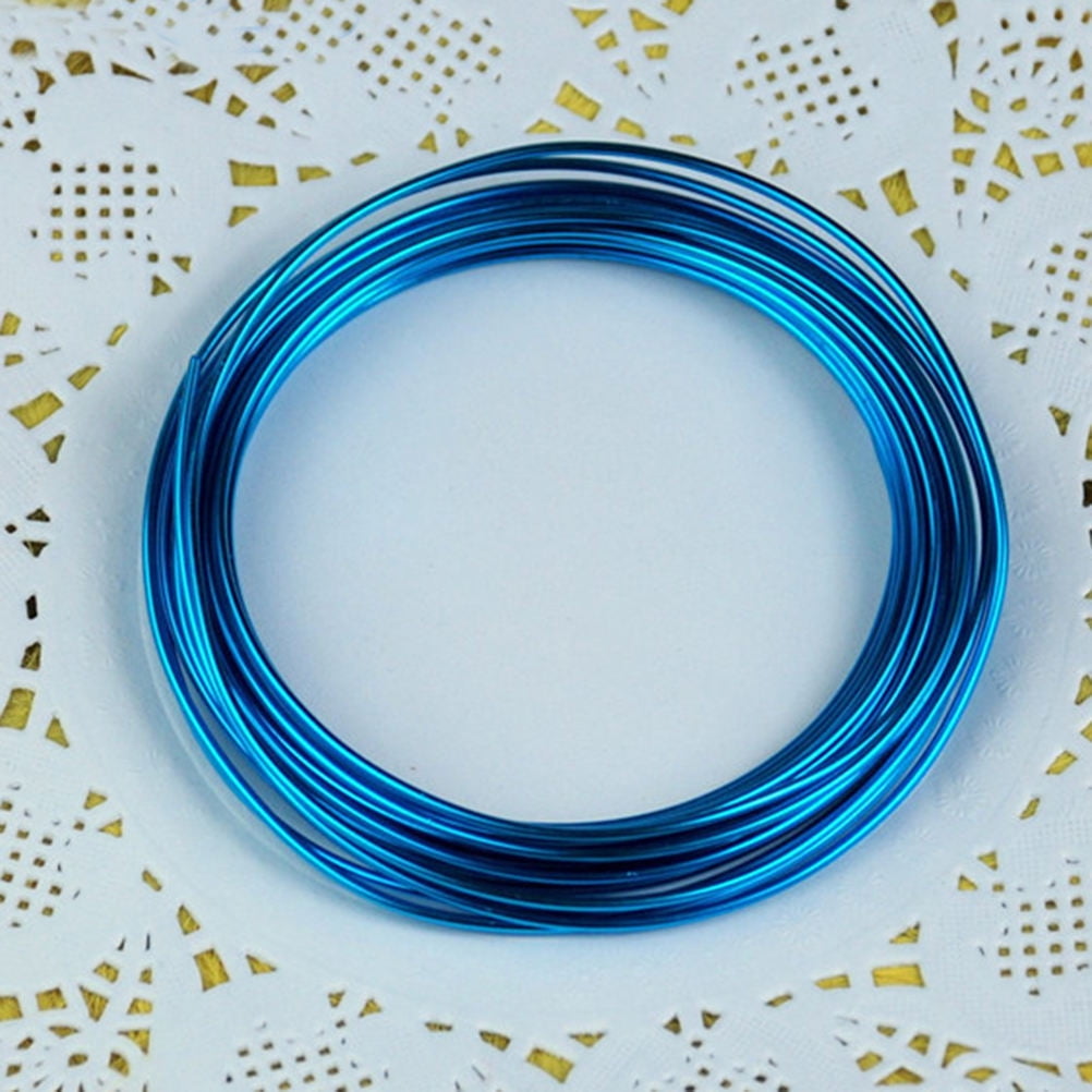 GETAJGHSD 12Pcs Metal Crafting Wire Assorted Color Aluminum Durable ...