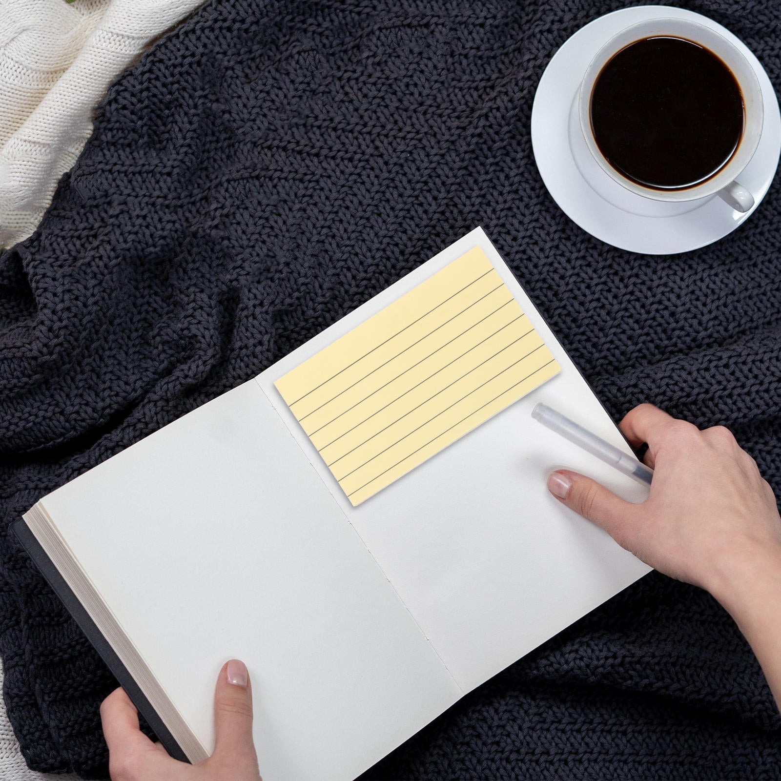 GETAJGHSD 180Pcs Ruled Record Card Colorful for Note Taking and ...