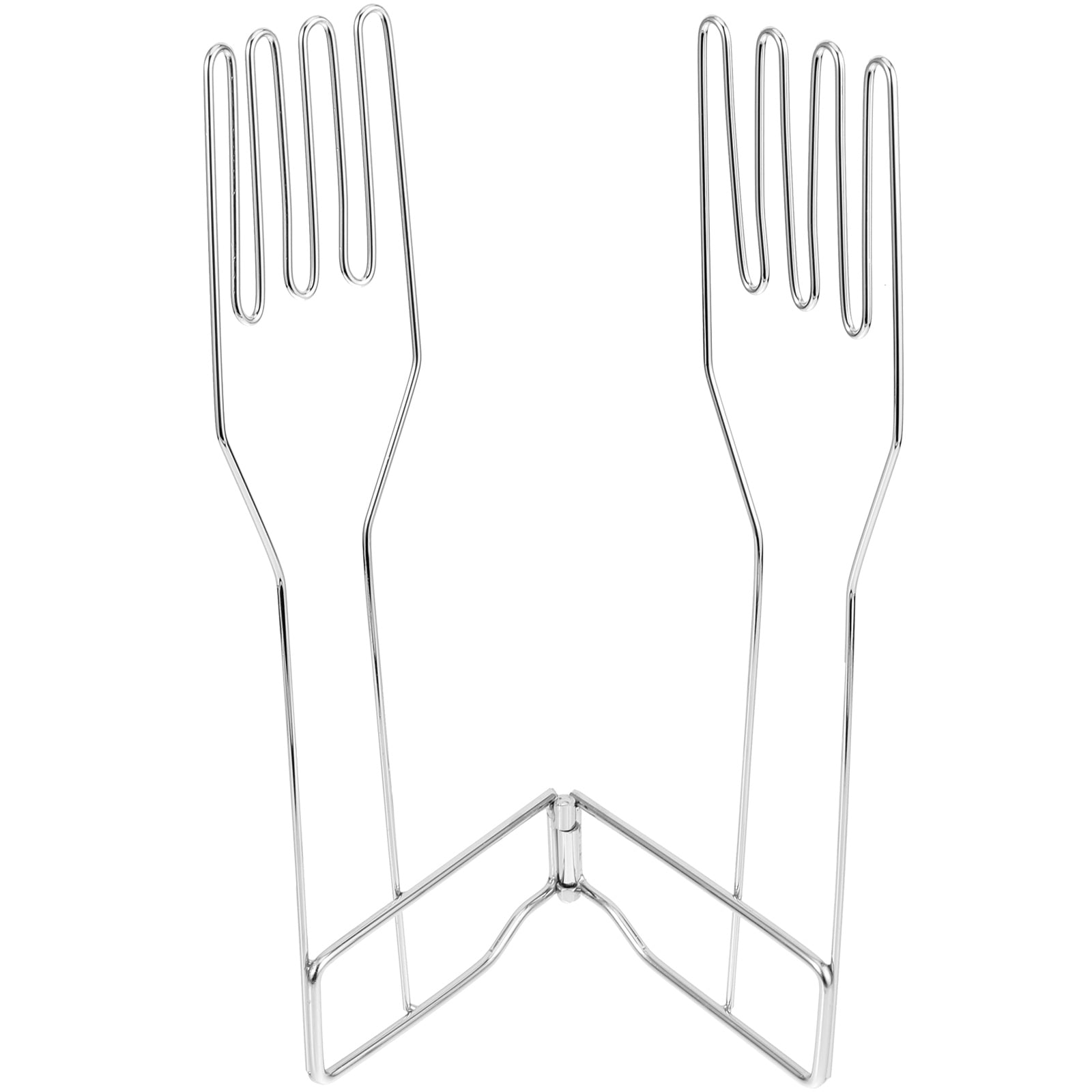 GETAJGHSD Glove Drying Rack Silver 1Pack Fine Craftsmanship Iron ...