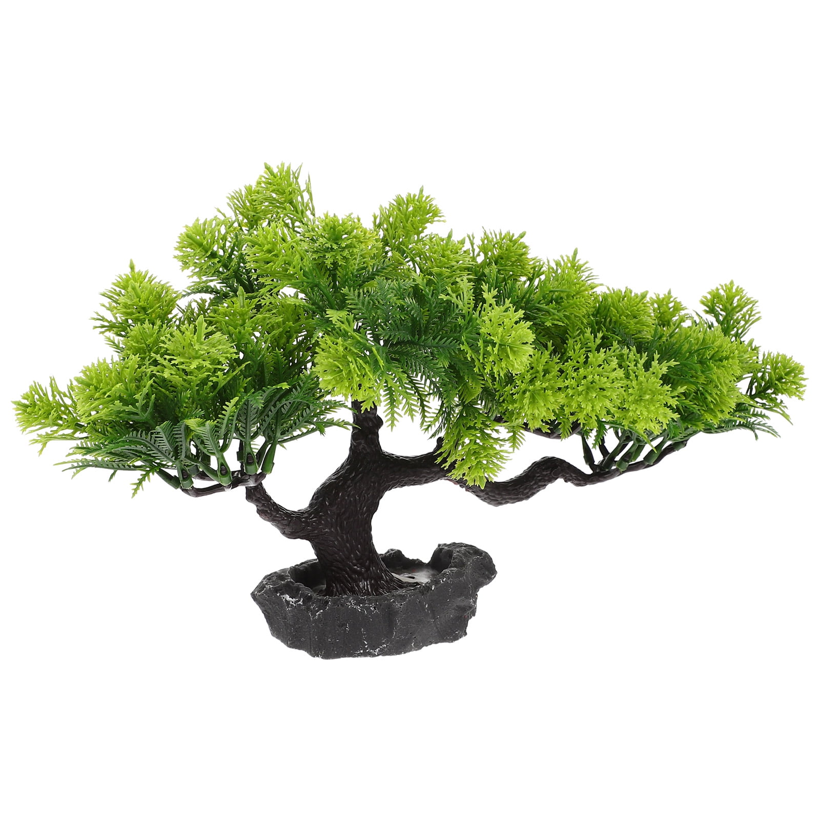 GETAJGHSD 1Pack Green Plastic Simulated Pine Tree Pine Tree Shape For ...