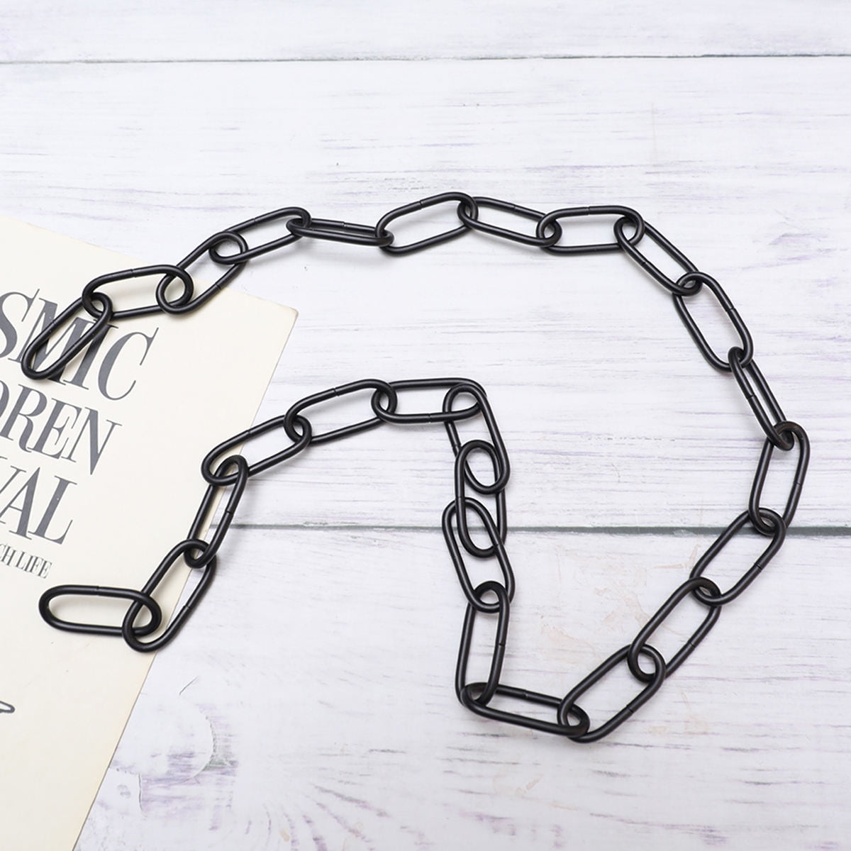 GETAJGHSD 1Pack Iron Chain for Light Fixture Hanging Metal Chain Link ...