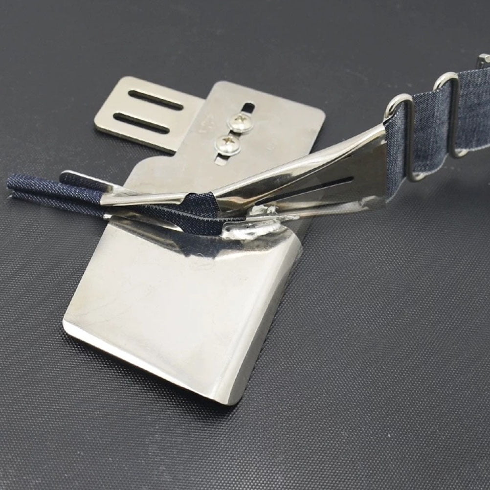 GETAJGHSD 1Pack Sewing Machine Binder Silver Flat Seam Folder for ...