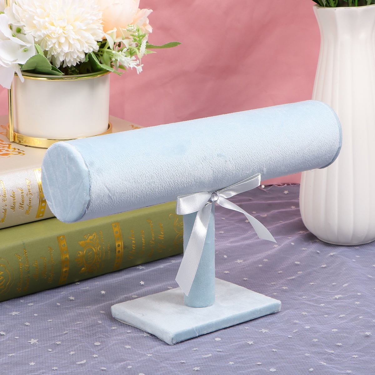 GETAJGHSD 1Pcs Headbands Holder for Girls in Light Blue Resin Simple ...