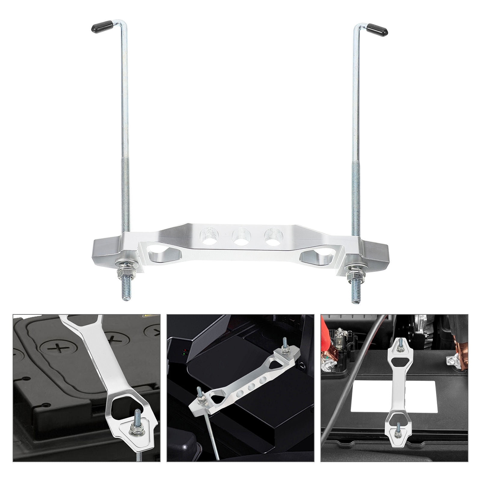 GETAJGHSD Automotive Use Silver Battery Bracket 1Pcs - Walmart.com