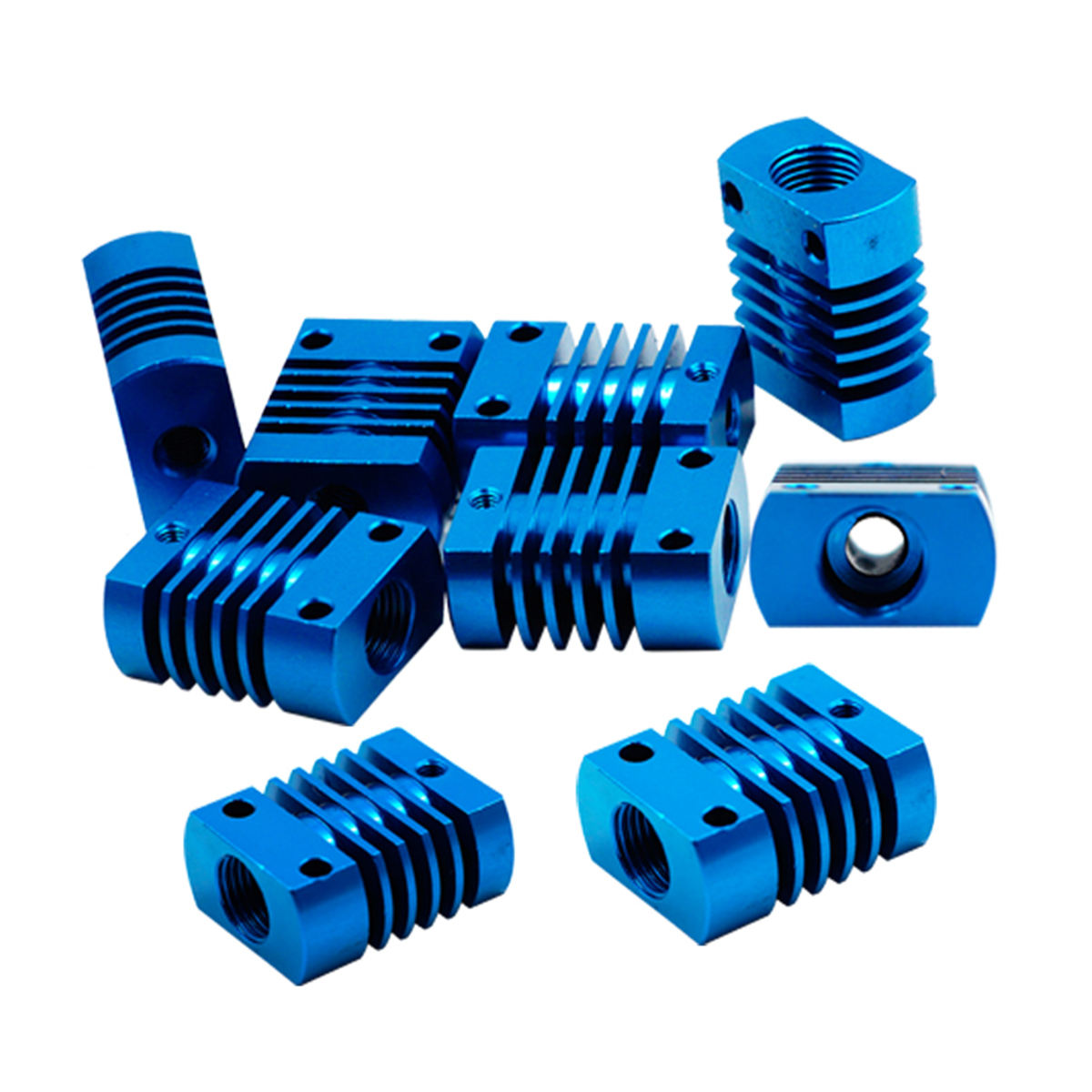 GETAJGHSD 1Set Aluminum Heat Sink Radiator for 3D Printer Extruder Diy ...
