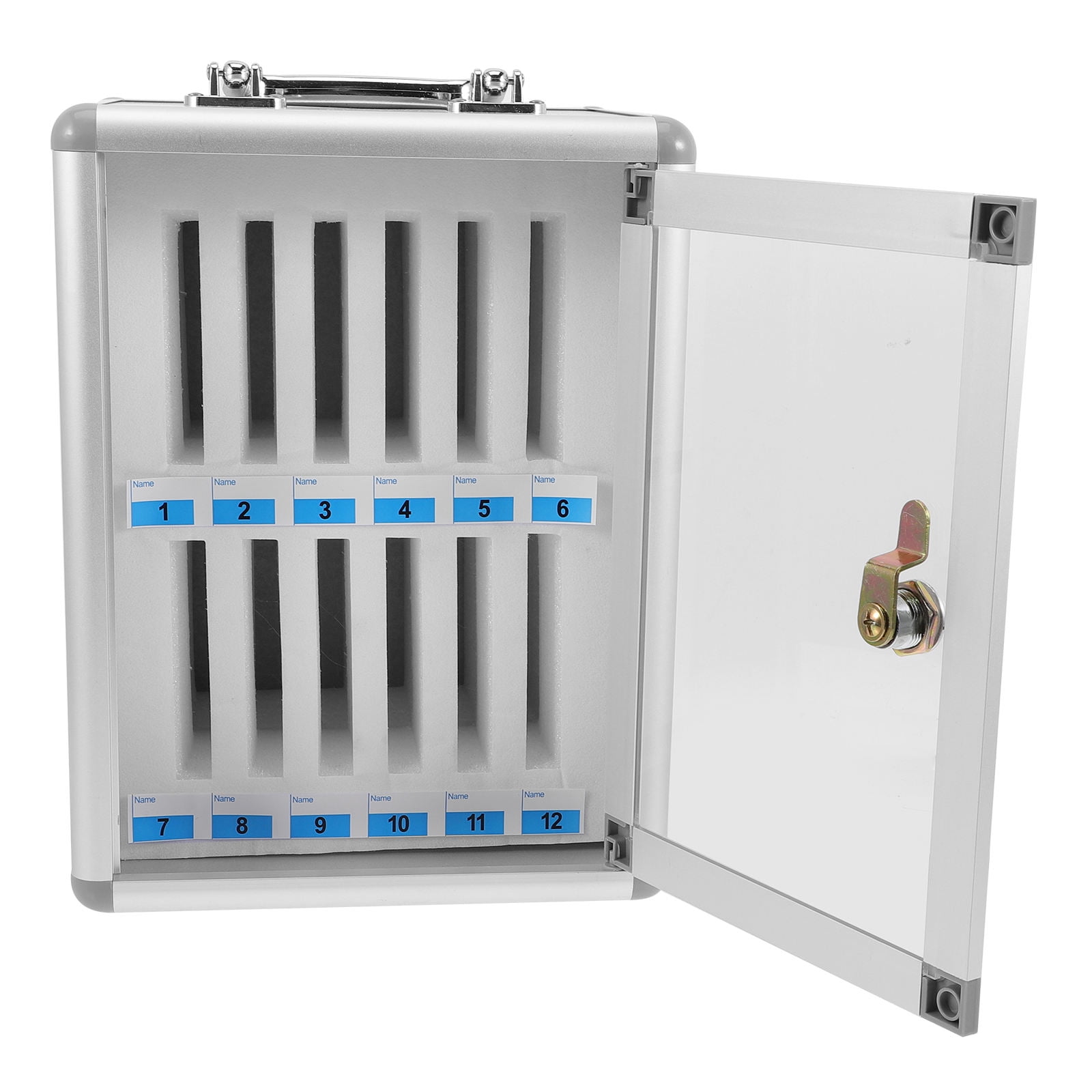 GETAJGHSD 1Set Light Grey Discreet Lock Box for Mobile Phones in Office ...