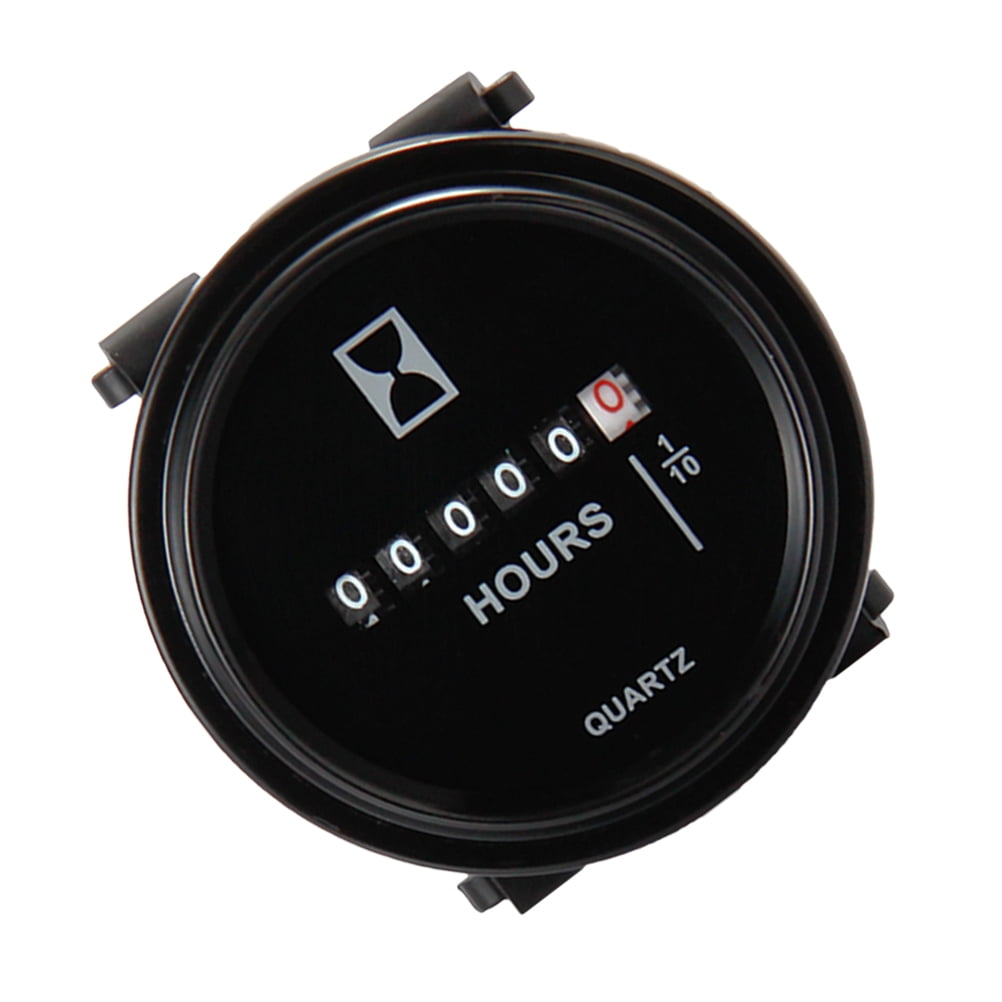 GETAJGHSD 1Set Tachometer for Cranes with Black LCD Display and Round ...