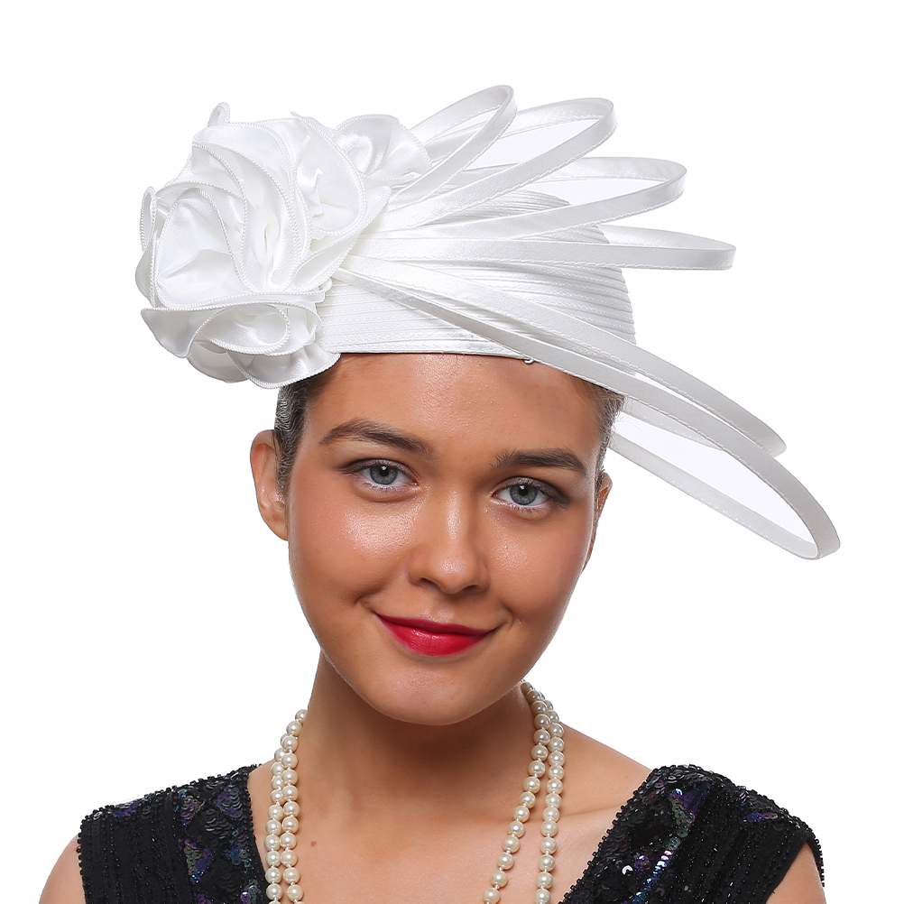 GETAJGHSD 1Set Tea Party Hats Woman Fascinator Hat Elaborate Shape Chic ...