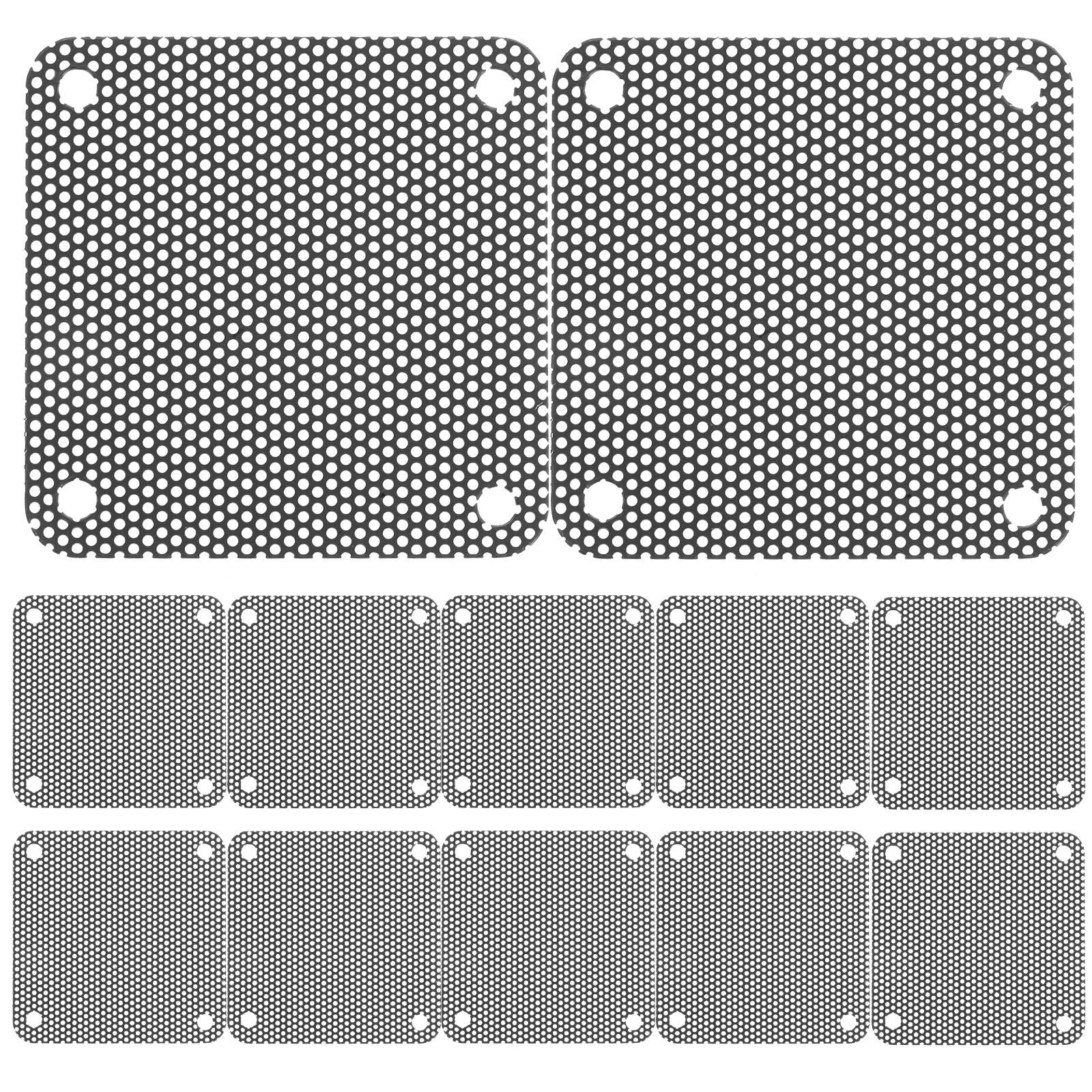 GETAJGHSD 20Pack Square PVC Computer Fan Filter Grill for Dustproof and ...