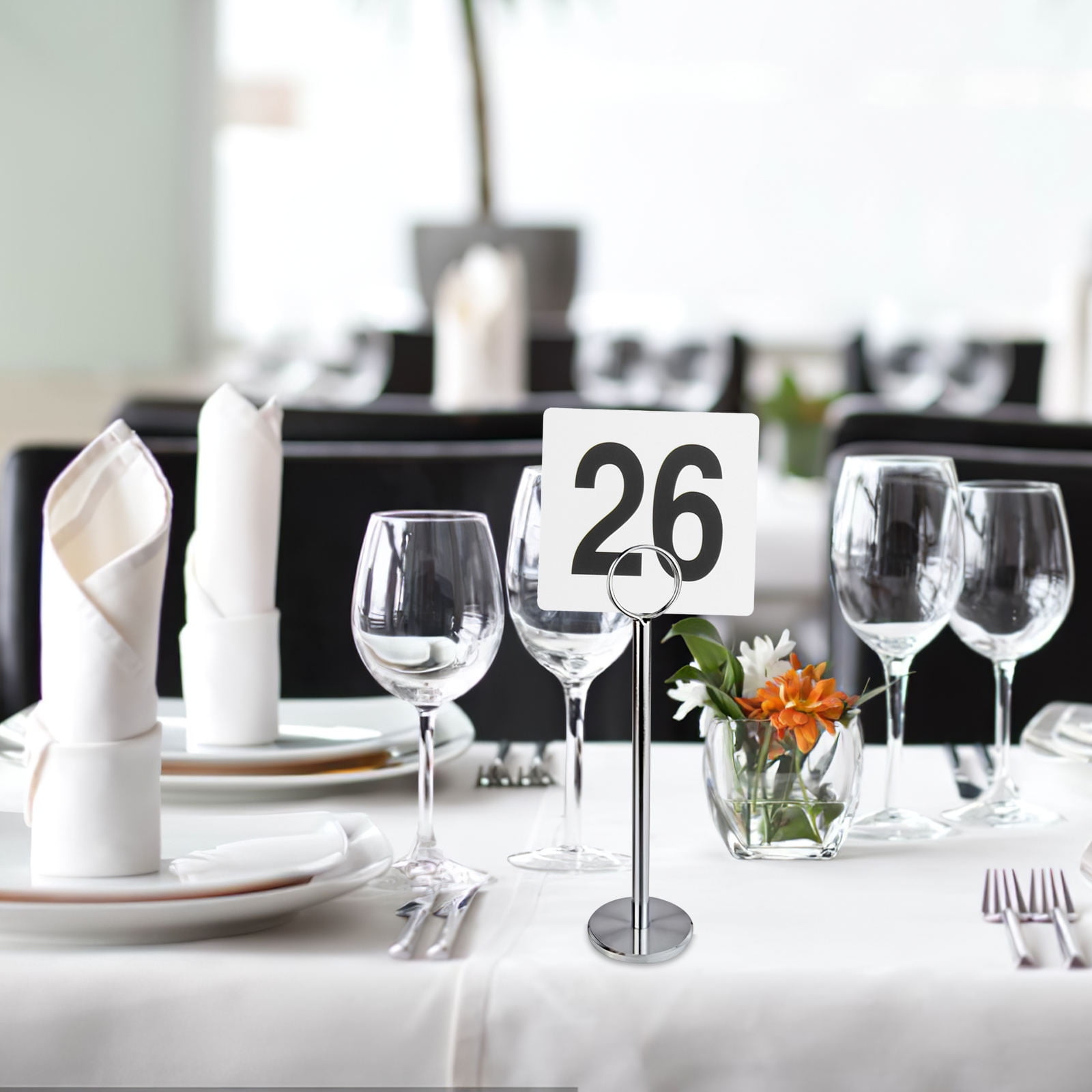 GETAJGHSD 25Pcs Table Numbers Tent Shape for Simple Design at Birthdays ...