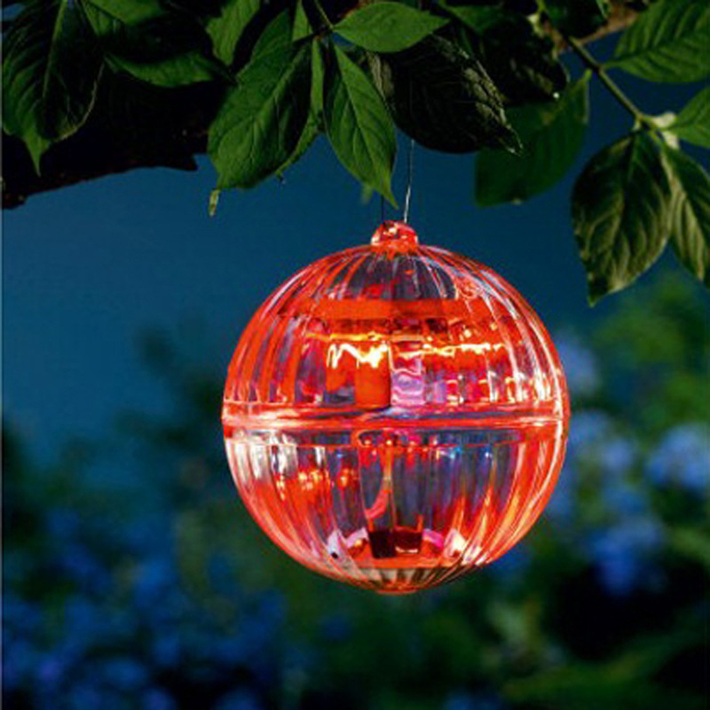 GETAJGHSD 2Pcs Solar Powered Ball Shape Lamp for Pond Light and Garden ...