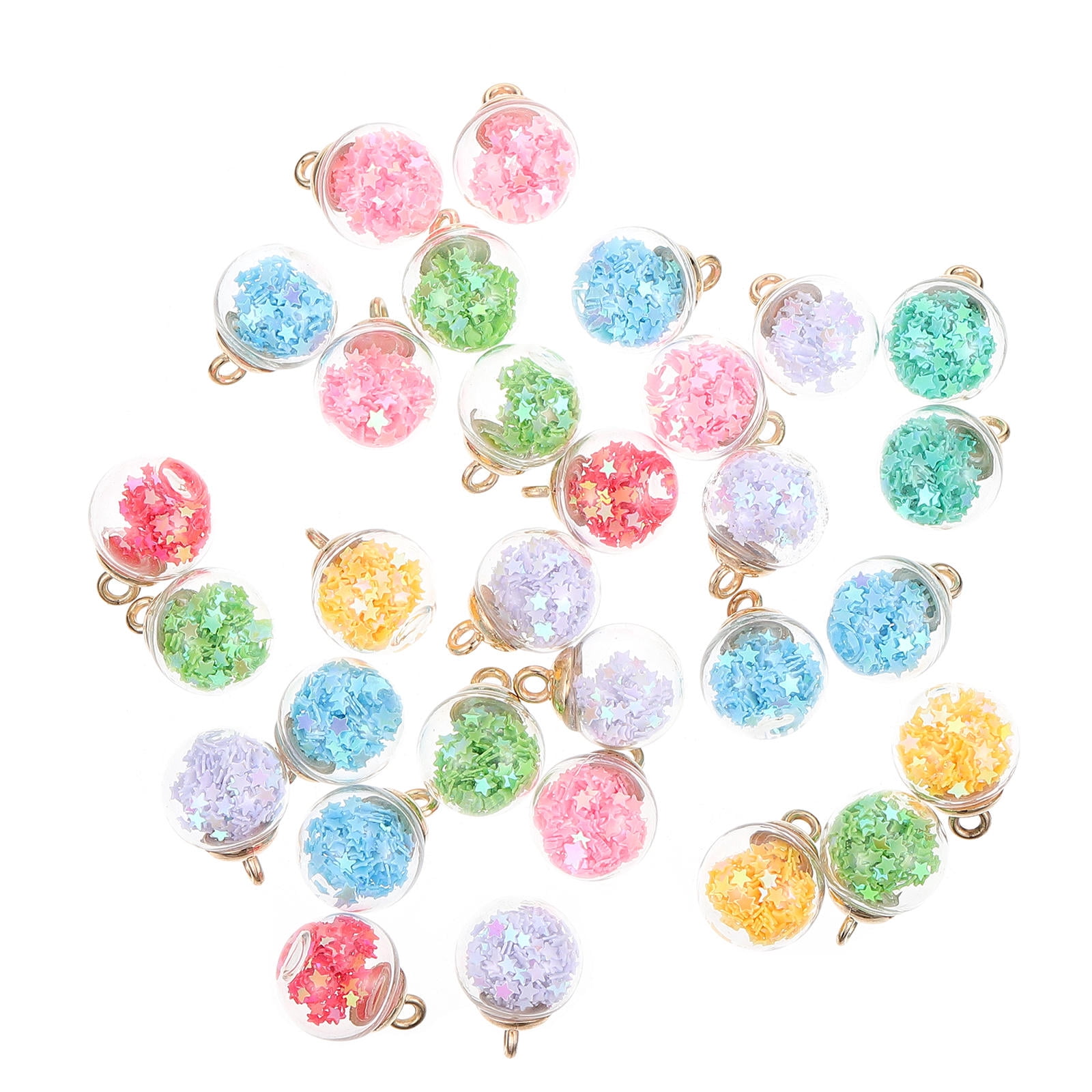 GETAJGHSD 30Pcs Hanging Pendants for Necklace and Bracelet Craft ...