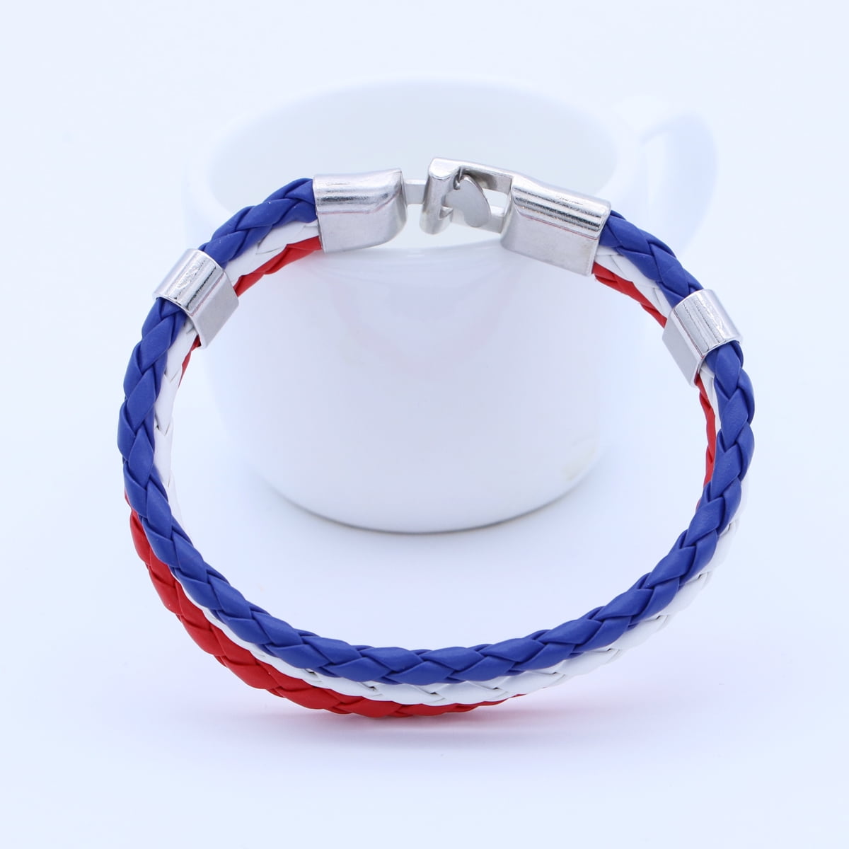 GETAJGHSD 32Pack Country Bracelets for Women in Multi Color Braided ...