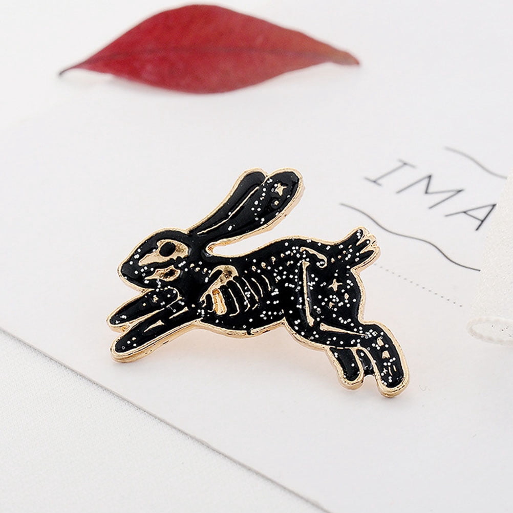 GETAJGHSD 3Pcs Adorable Rabbit Shape Enamel Pin Badges for Backpacks ...
