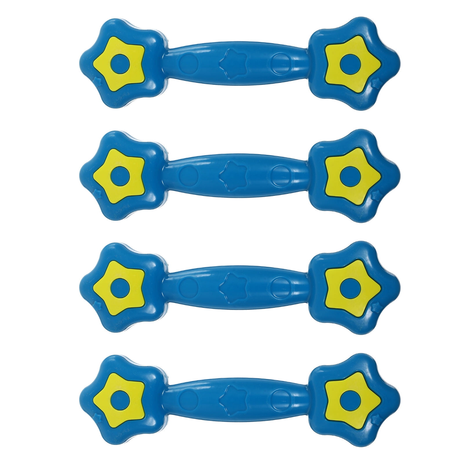 GETAJGHSD 4Pcs Simple Design Blue Mini Dumbbell for Toddler Workout and ...