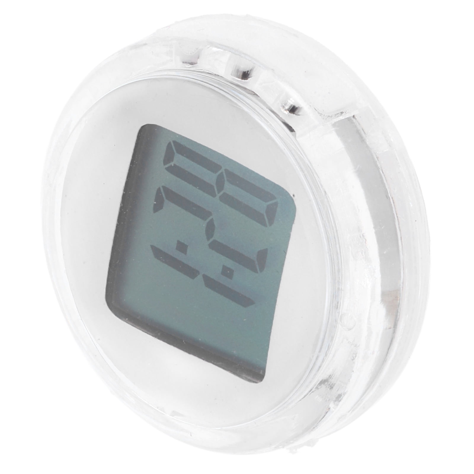 GETAJGHSD 54Pcs Motorcycle Digital Clock Small Clock Round ABS for Auto ...