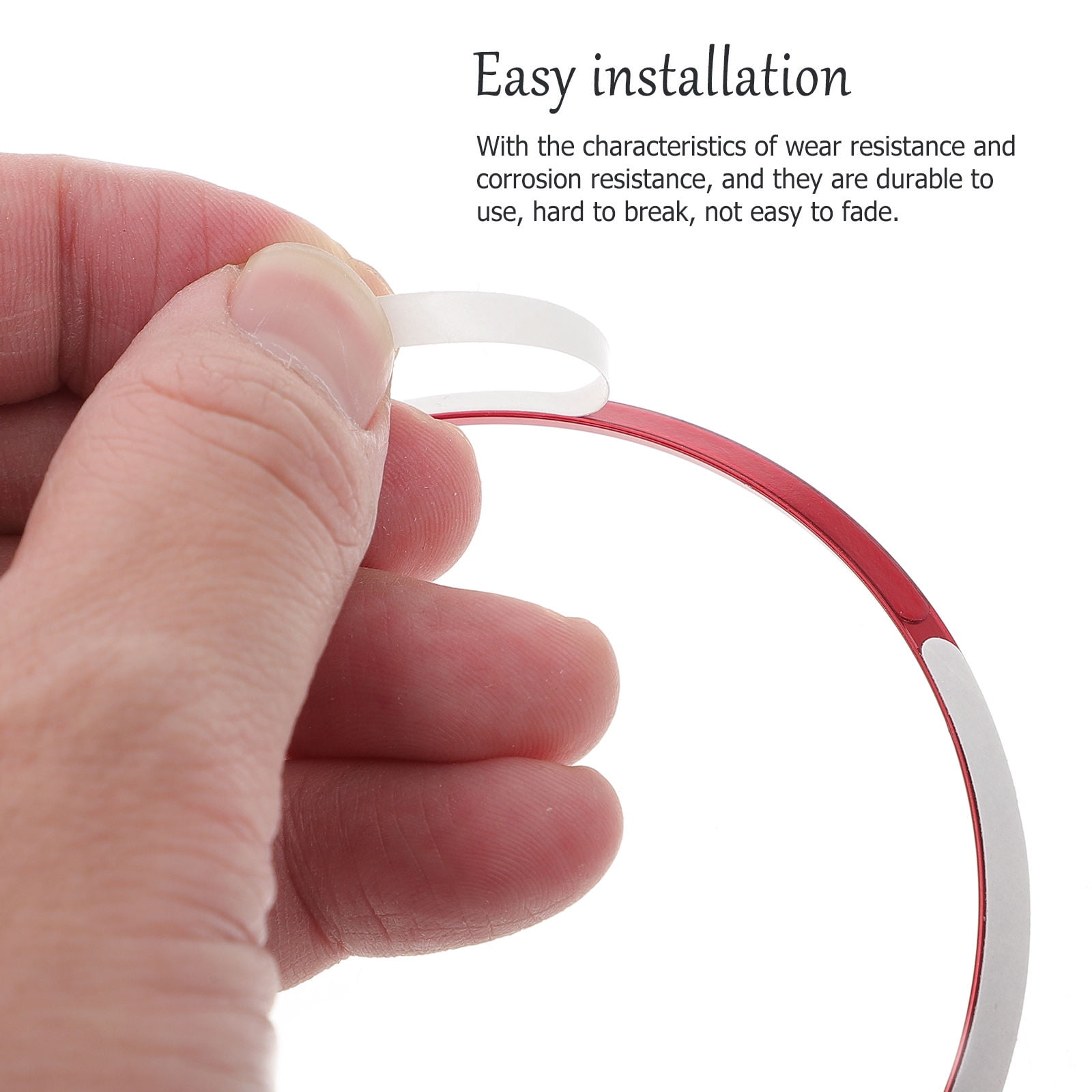 GETAJGHSD 5Pcs Luxury Design Air Vent Ring for Car Air Conditioner Vent ...