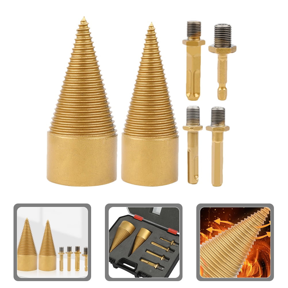 GETAJGHSD 6Pack Heat Treated Log Drill Bit for Farm Work and Wood ...
