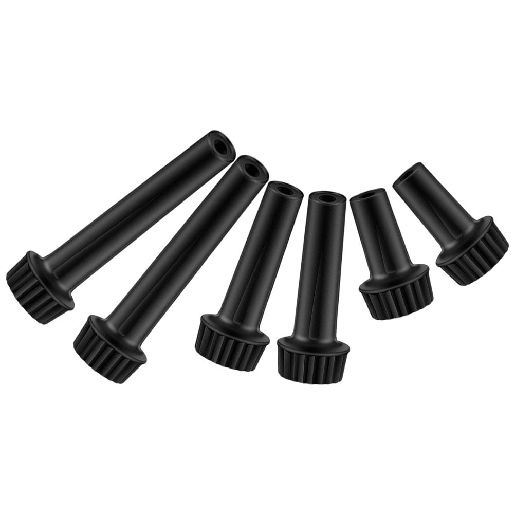 GETAJGHSD 6Pcs Black Plastic Lamp Switch Knobs Replacement for Home ...