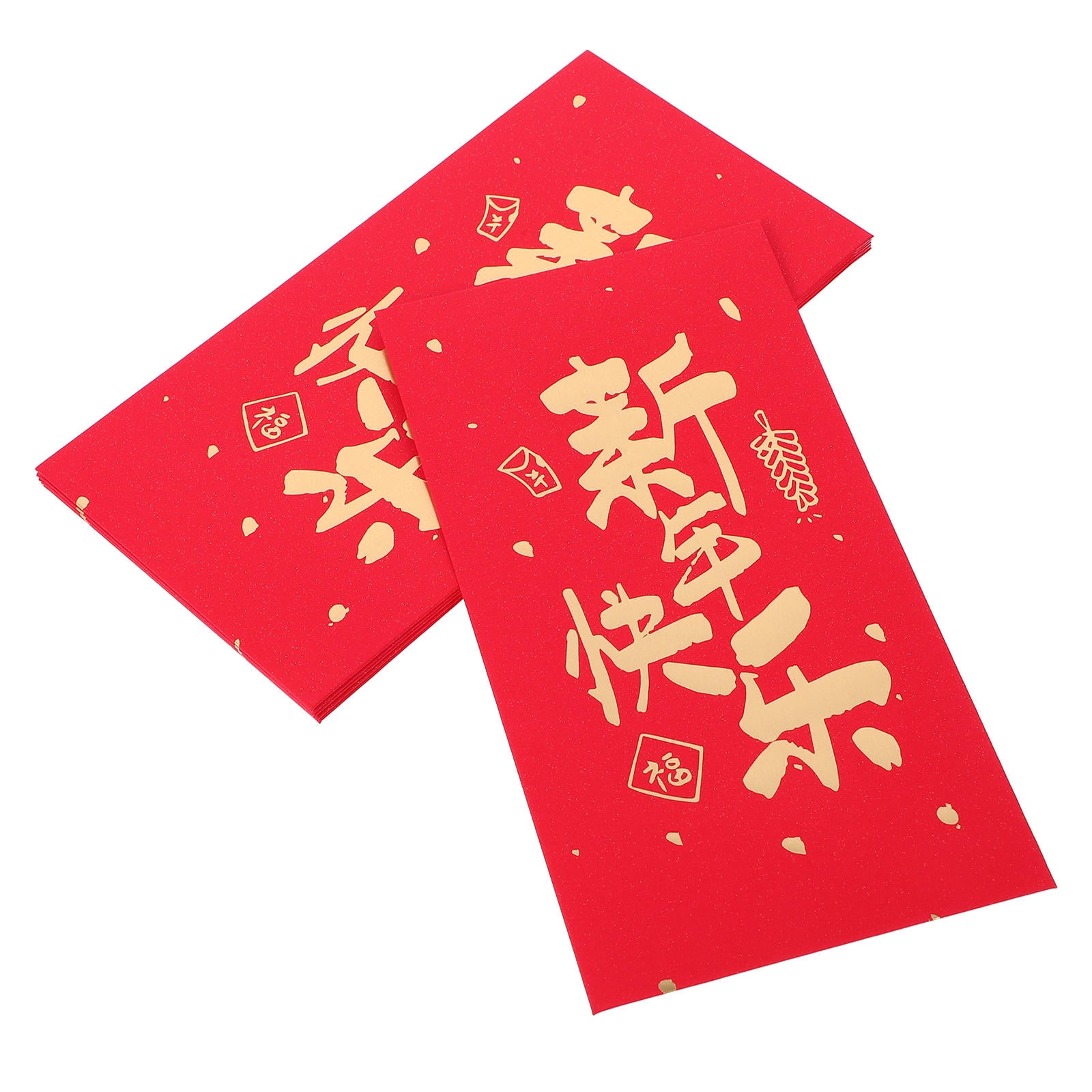 GETAJGHSD 6Pcs New Year Red Packets Thickened Paper Cash Envelopes for ...
