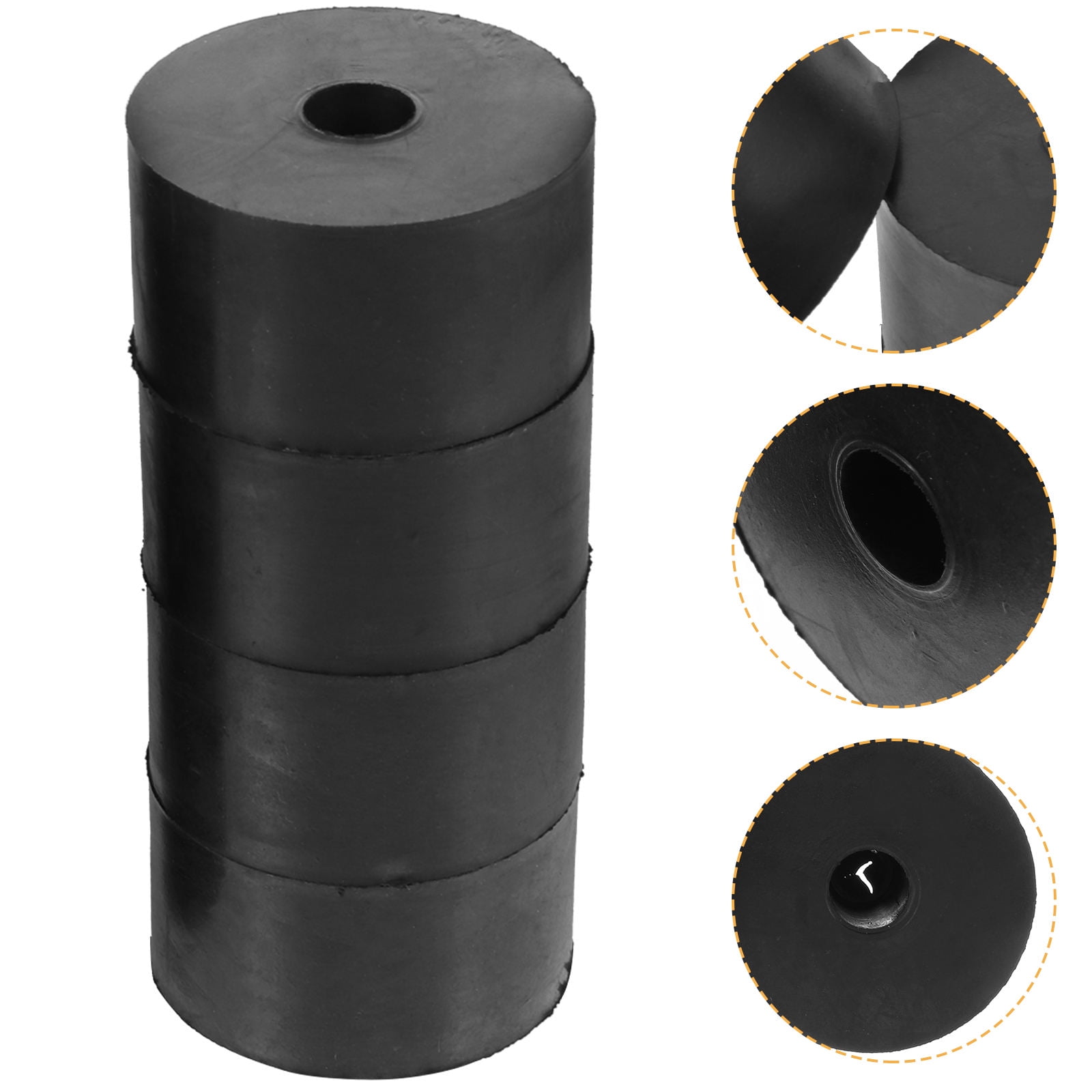 GETAJGHSD 8Pcs Flowerpot Feet Risers for Outdoor Planters Rubber Pads ...