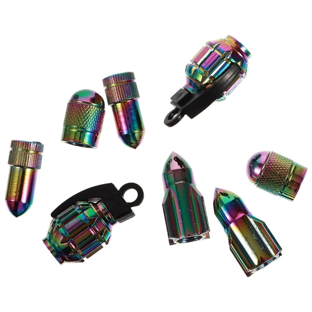GETAJGHSD 8Pcs Valve Stem Covers for Bikes and Motorcycles Simple ...