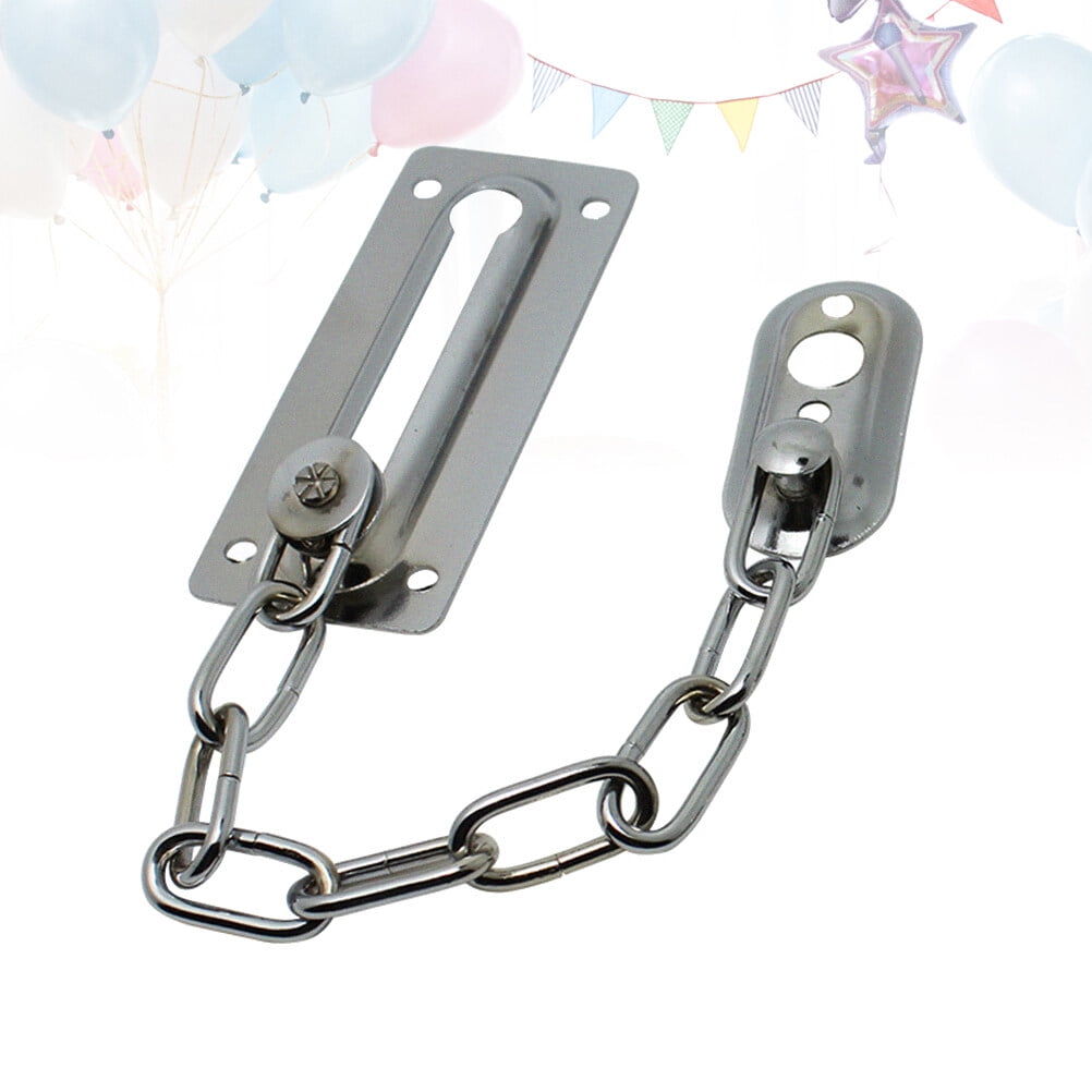 GETAJGHSD Anti-Forced Entry Iron Door Chain Locks with Ventilation for ...