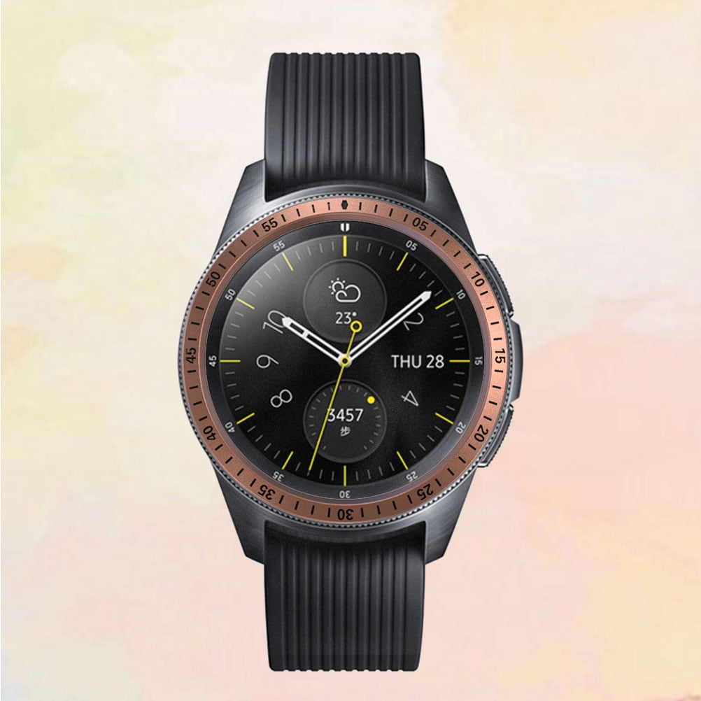 GETAJGHSD Watch Bezel Ring Rose Gold Stainless Steel 1Pack 1.7x1.7x0 ...